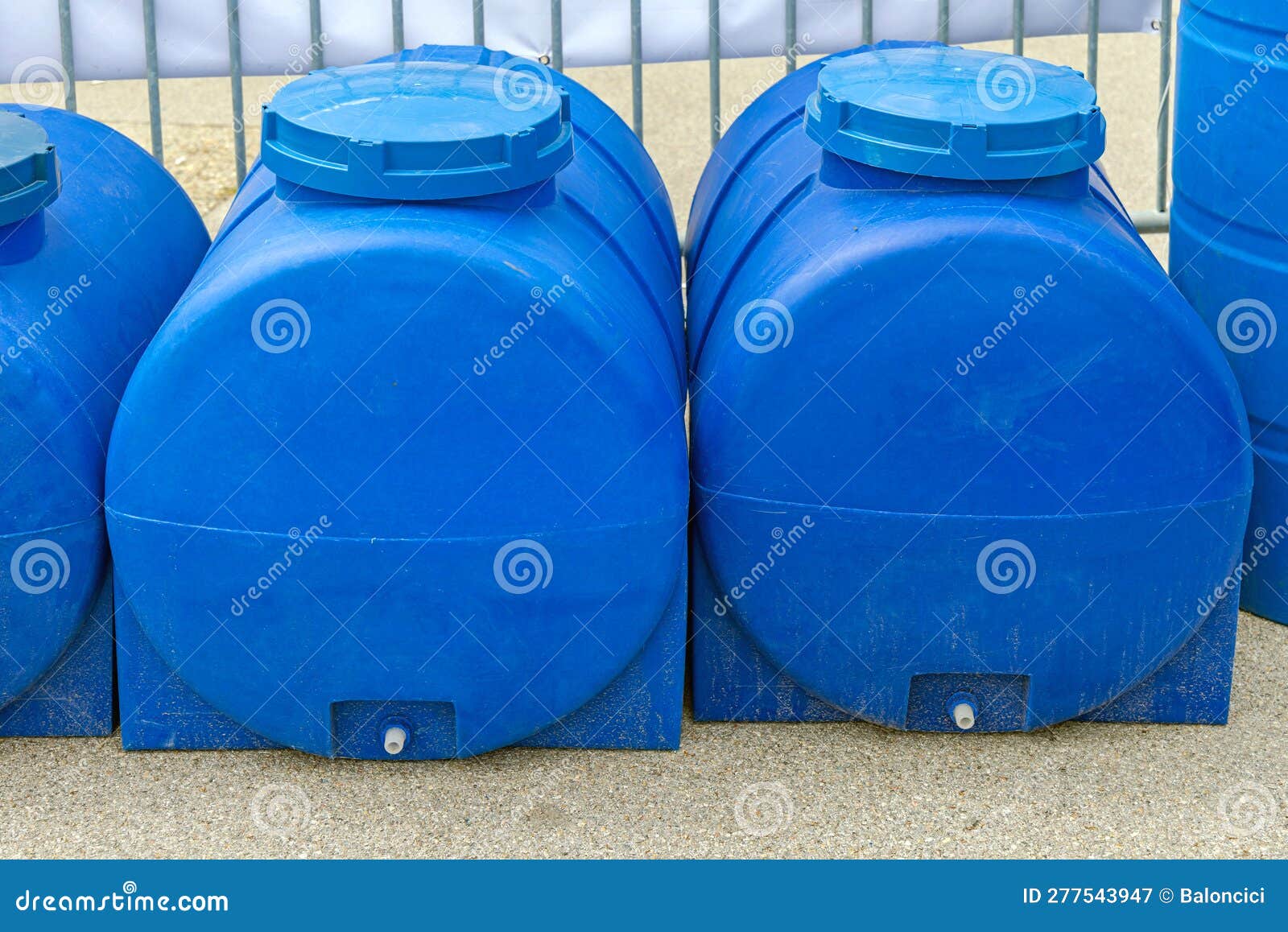 Water Storage Tanks stock image. Image of tank, closed - 277543947