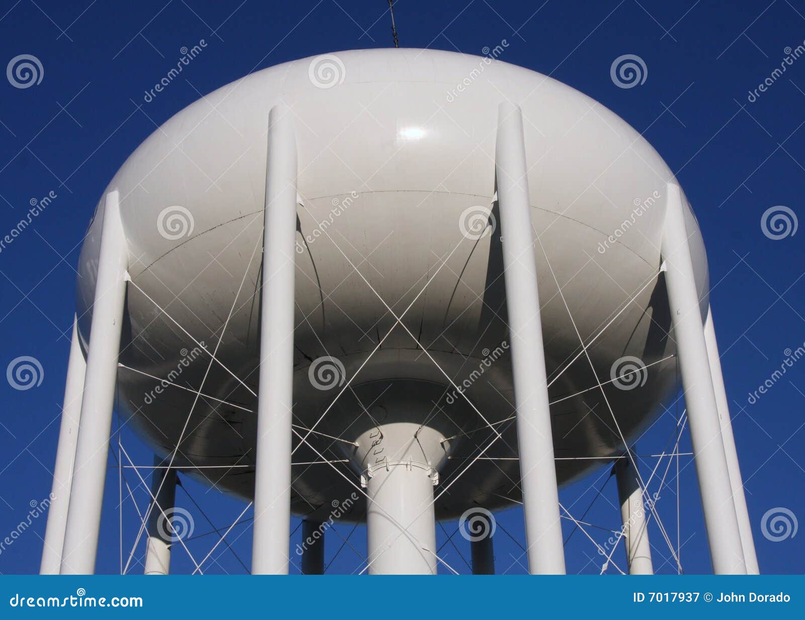 Water Storage Tower stock image. Image of round, tall - 7017937