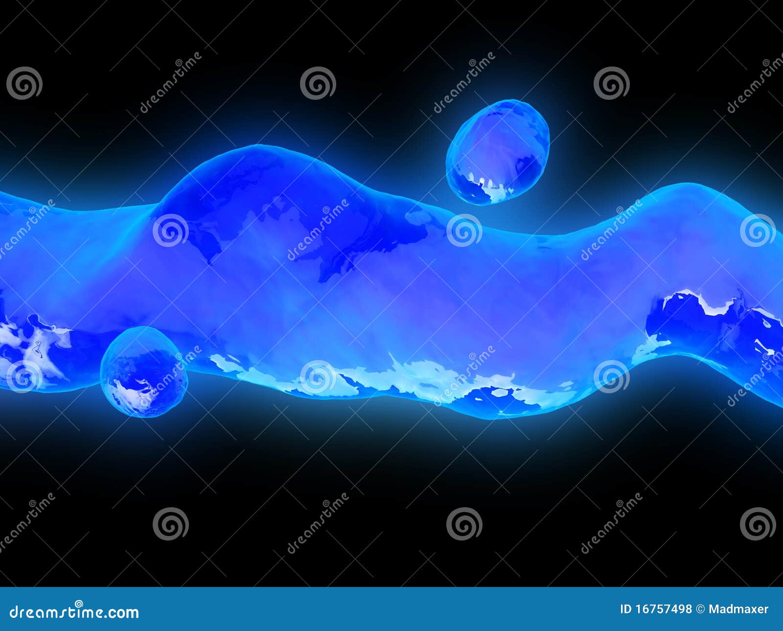 Water stream stock illustration. Illustration of speed - 16757498