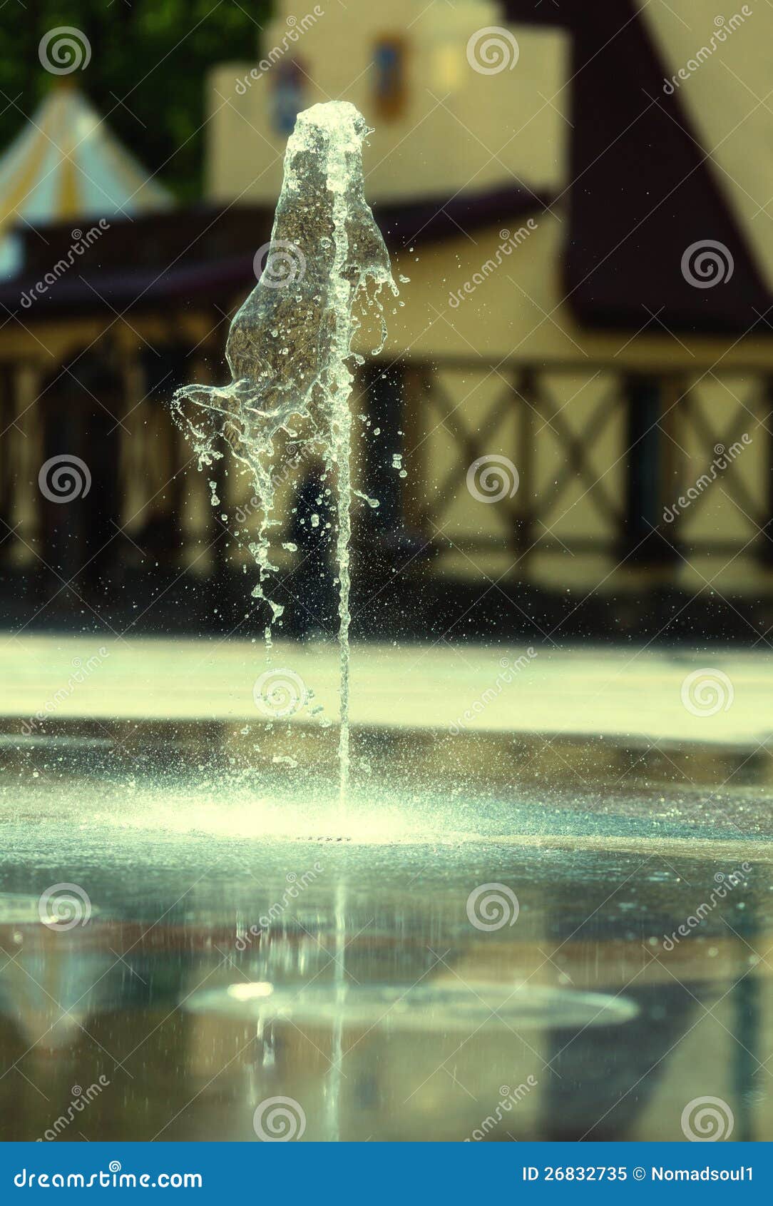 Water stream stock image. Image of stream, park, splashing - 26832735