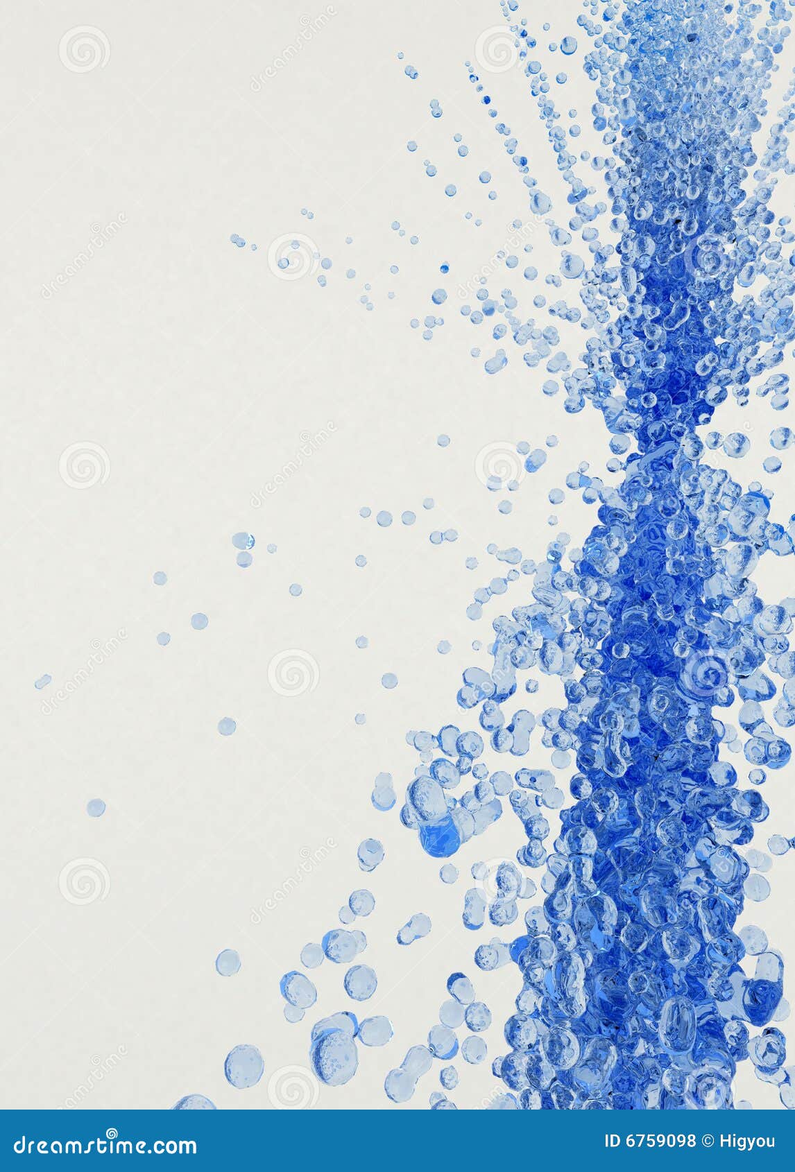 Water Stream, Blue stock illustration. Illustration of cutout - 6759098