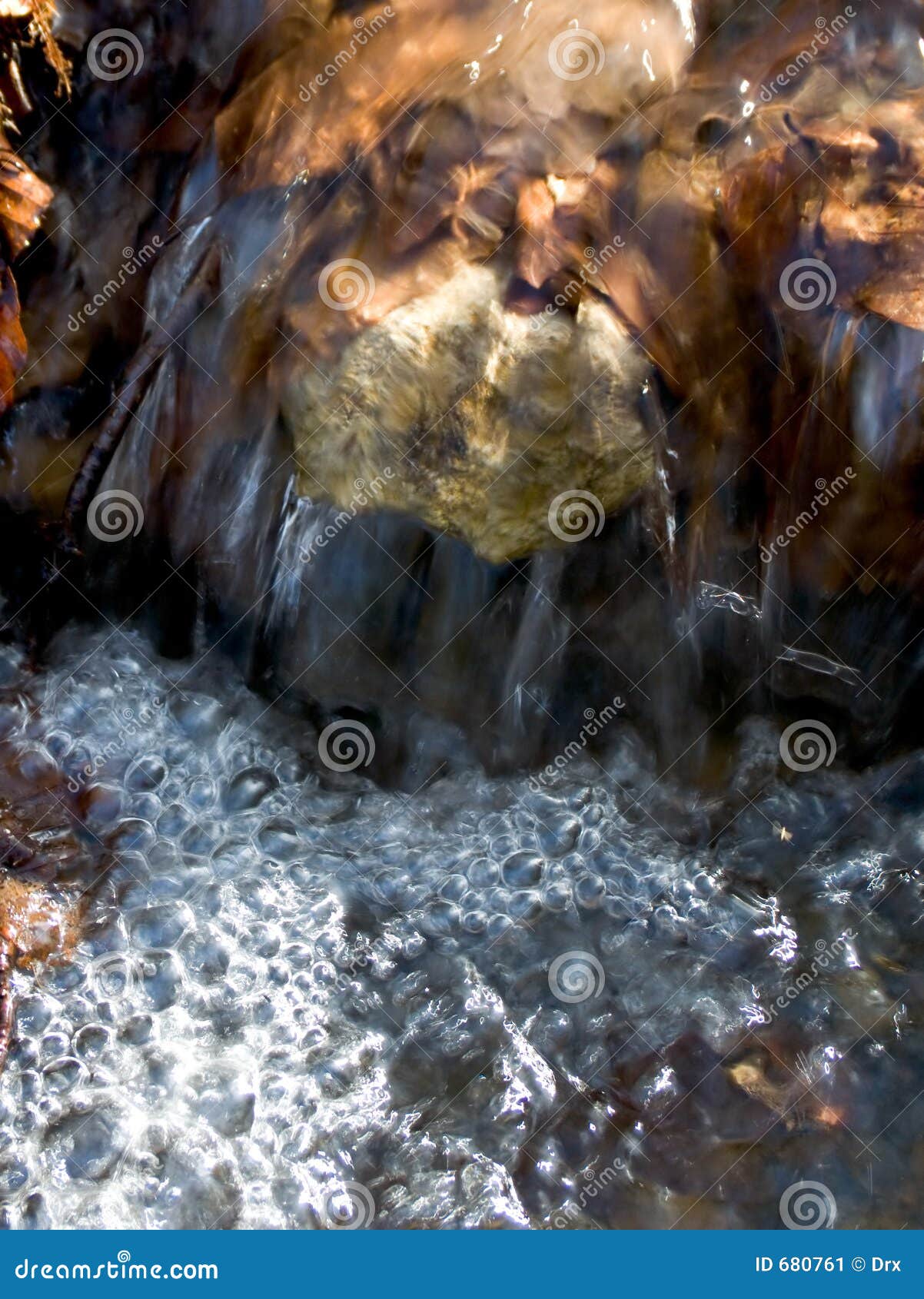 Water stream - ecology stock image. Image of nature, clean - 680761