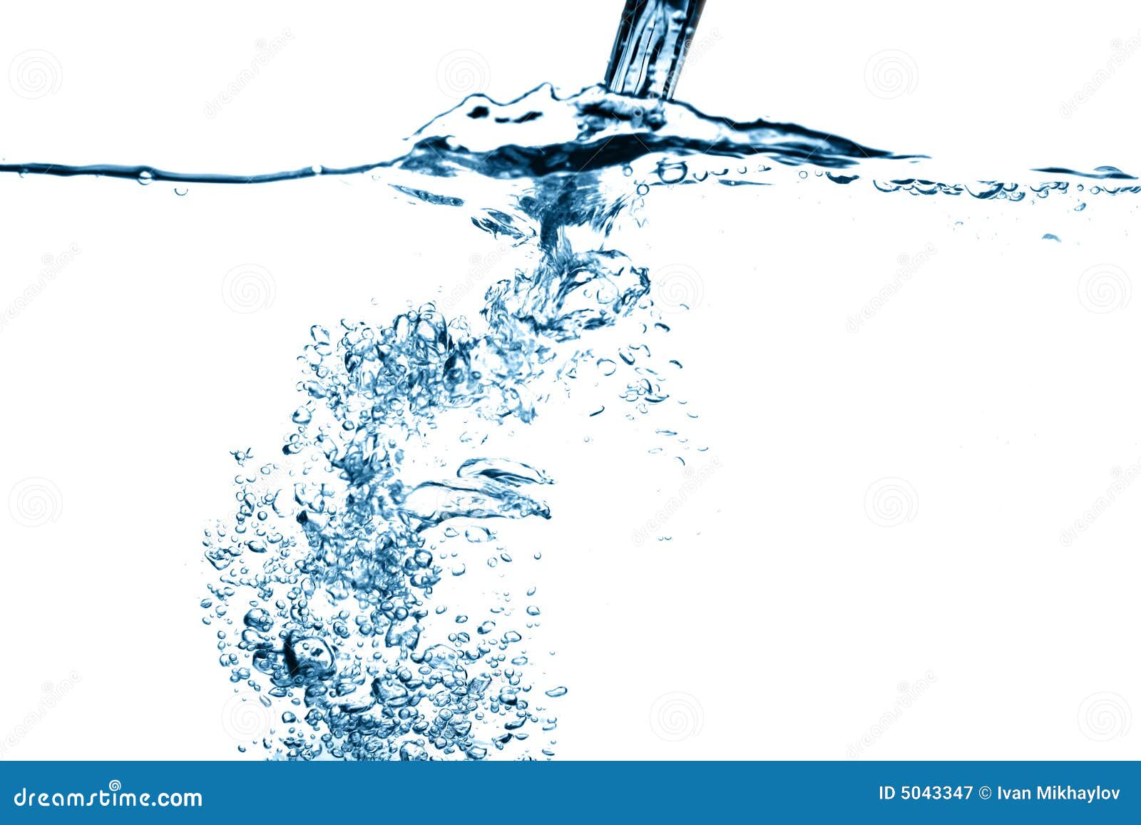 Water stream falling stock image. Image of perfection - 5043347