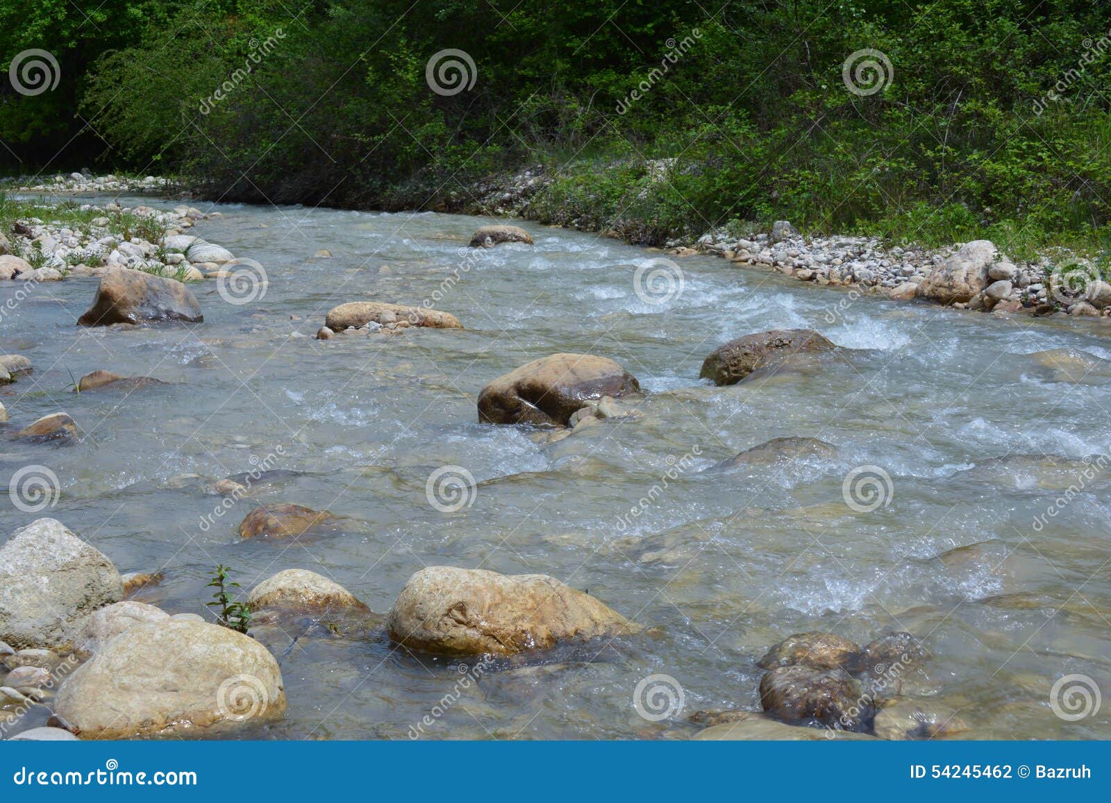 River Of Boulders On Hardknott Royalty-Free Stock Photography ...