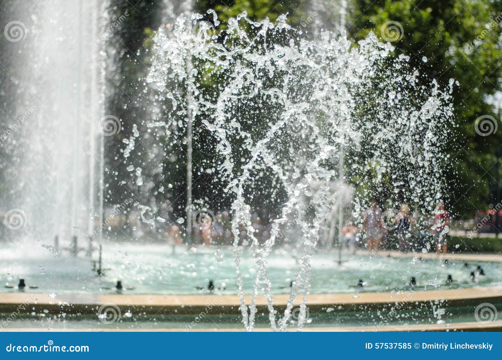 Water stream splashing stock image. Image of closeup - 57537585