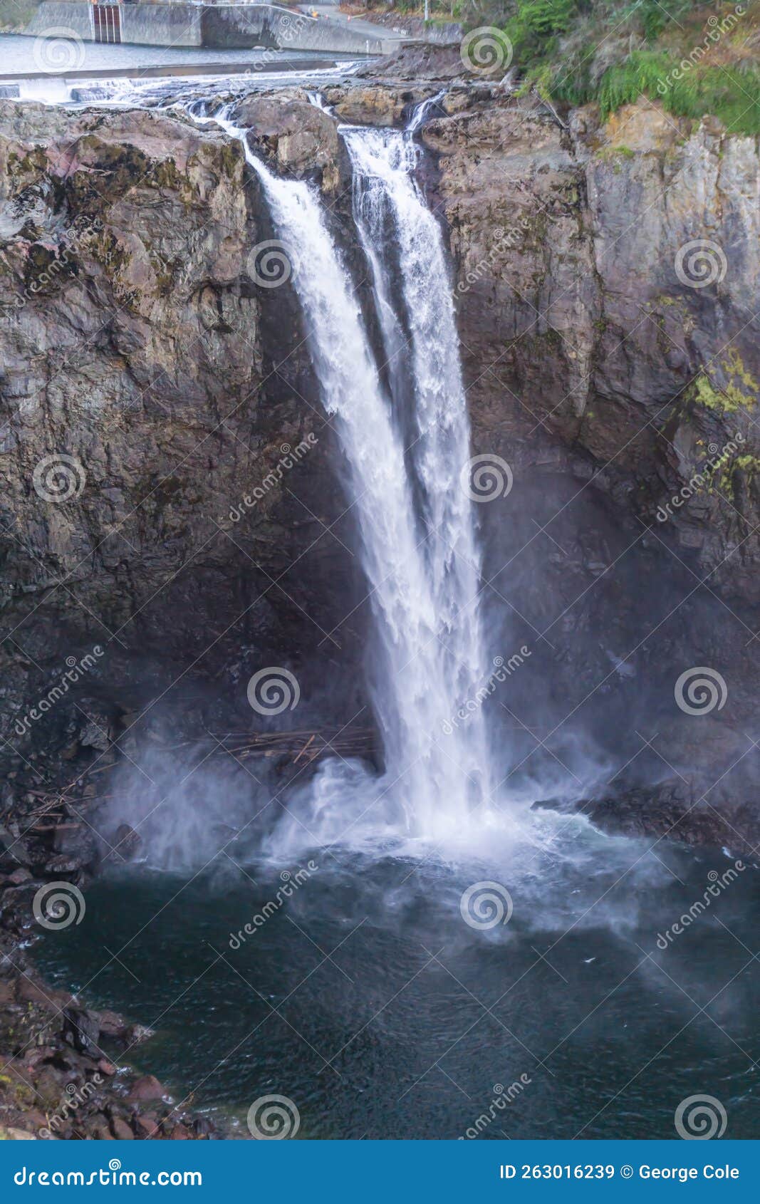 Streaming Waterfall Landscape 7 Stock Image - Image of nature ...