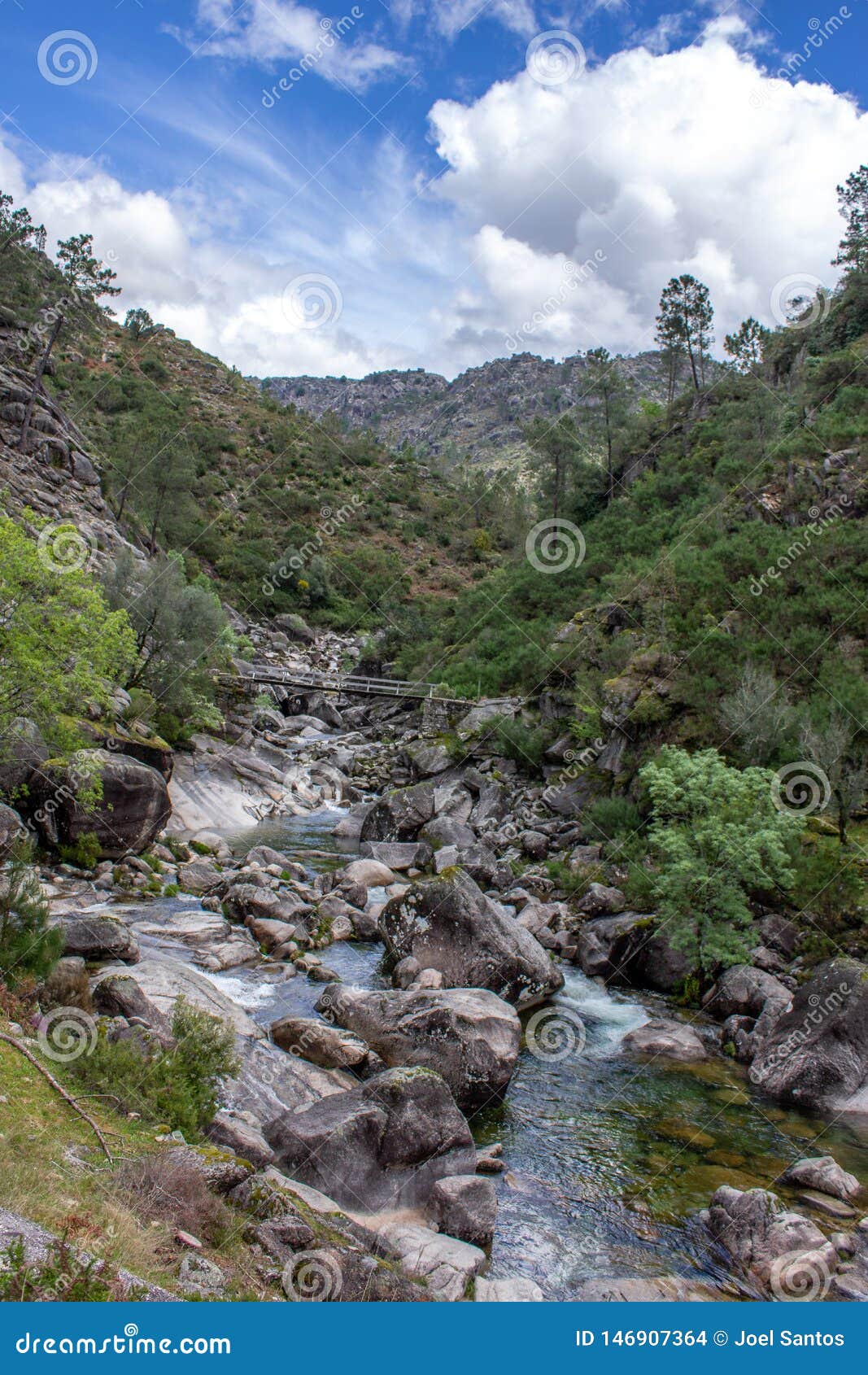 Water Streams in Geres Portugal Stock Photo - Image of reserve, peneda ...