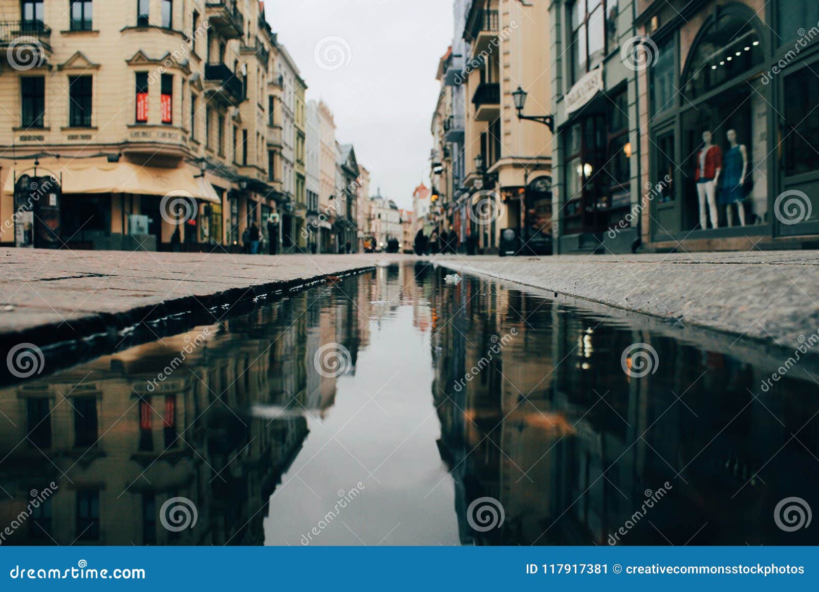 Water On Street Picture. Image: 117917381