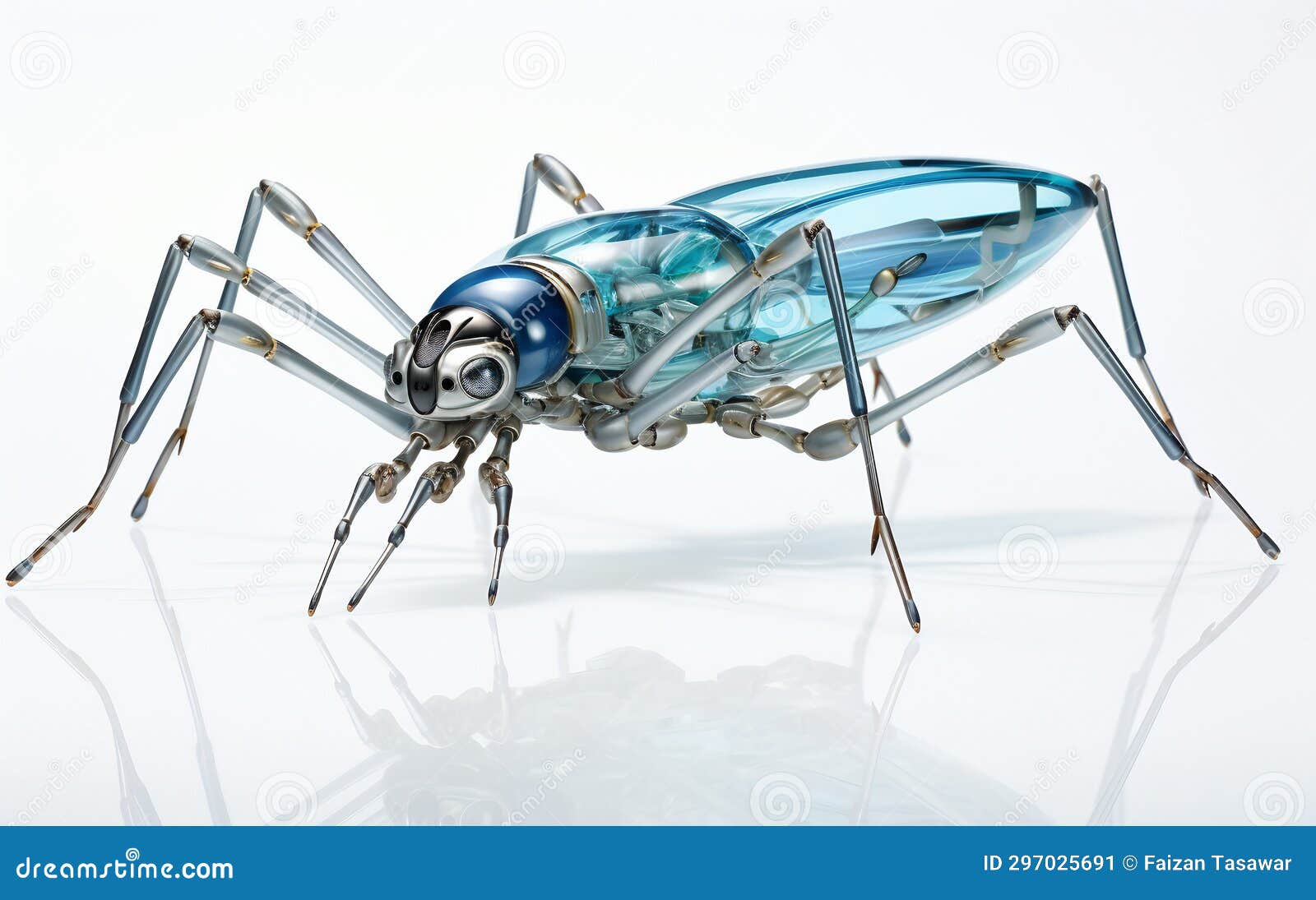 Water Strider Illustration on Clear Background -Generative Ai Stock ...