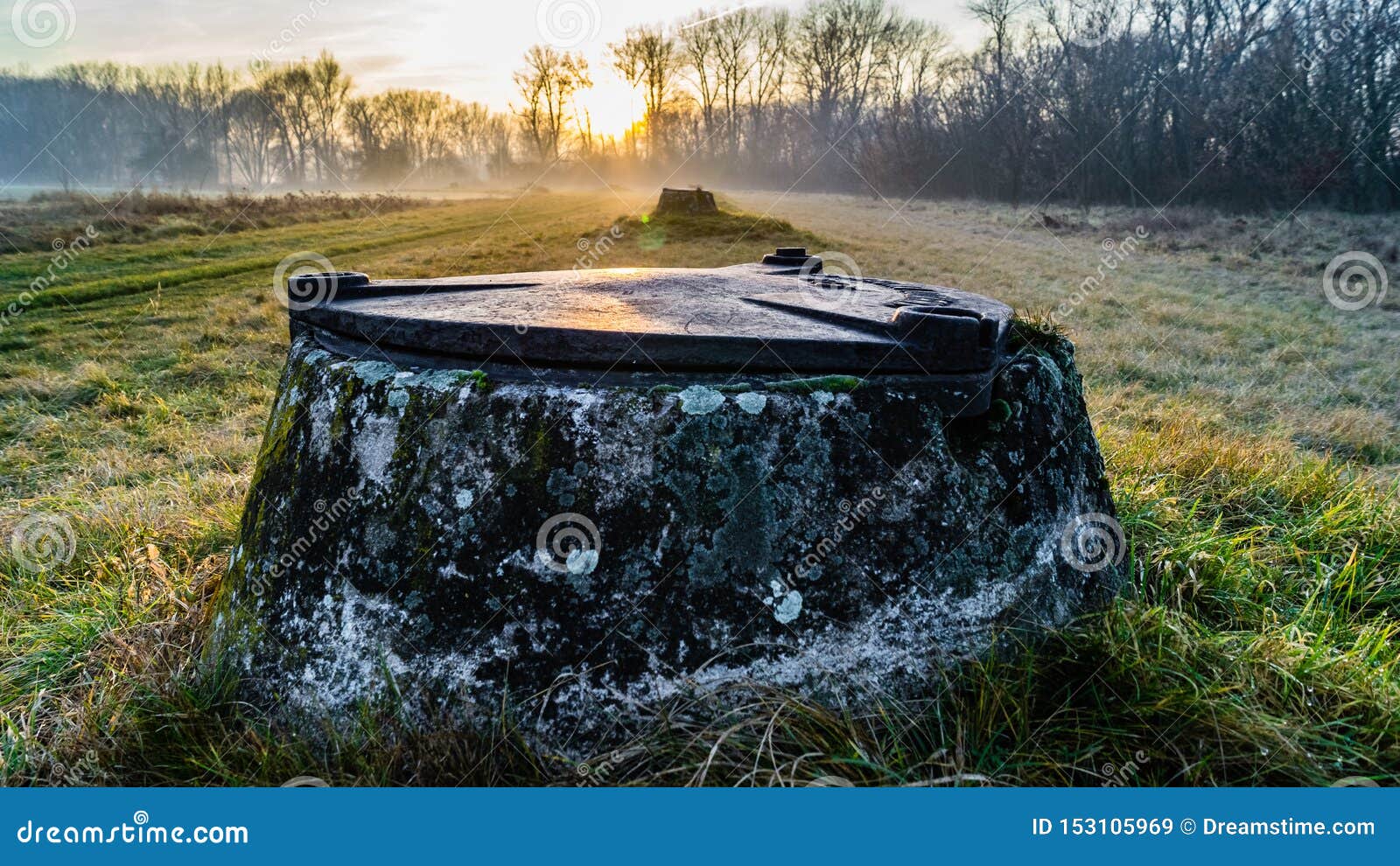 The Water Supply Wells in the Field Stock Image - Image of bucket, farm ...