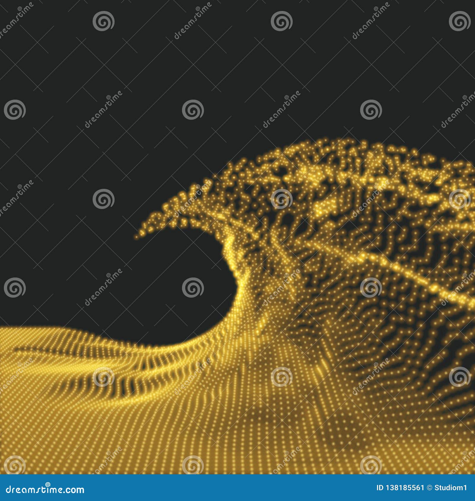 Water Surface. Abstract Vector Illustration Stock Vector - Illustration ...