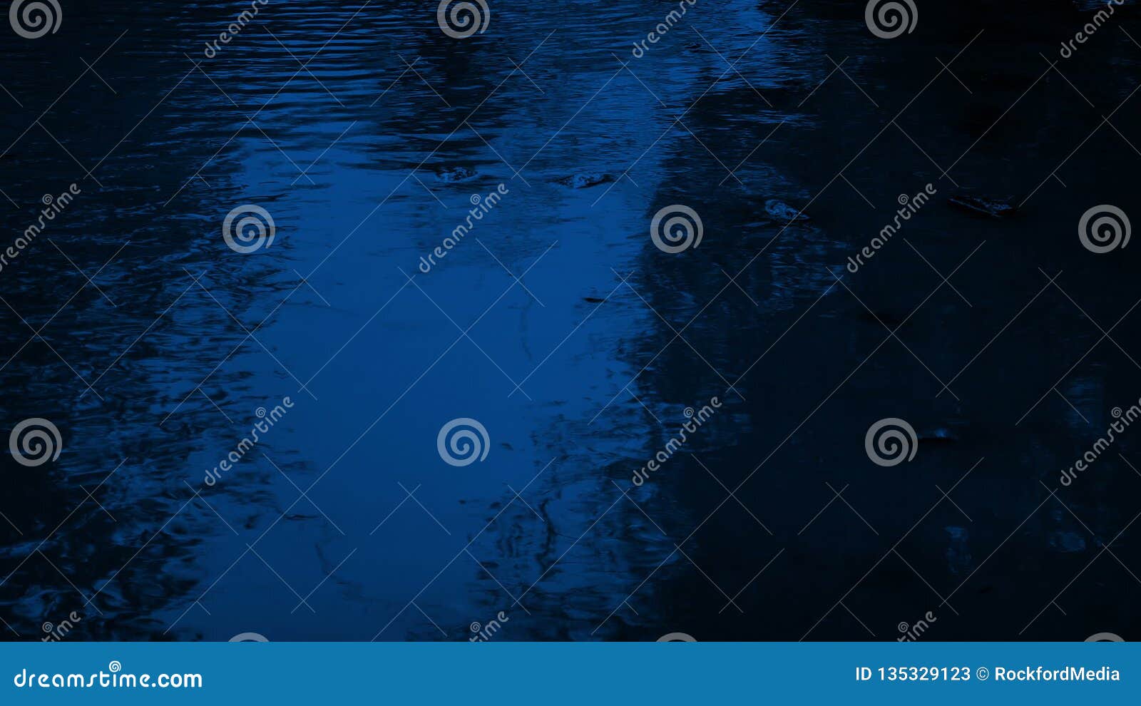 Rippling Pool of Water at Night Stock Video - Video of ripples, pond ...