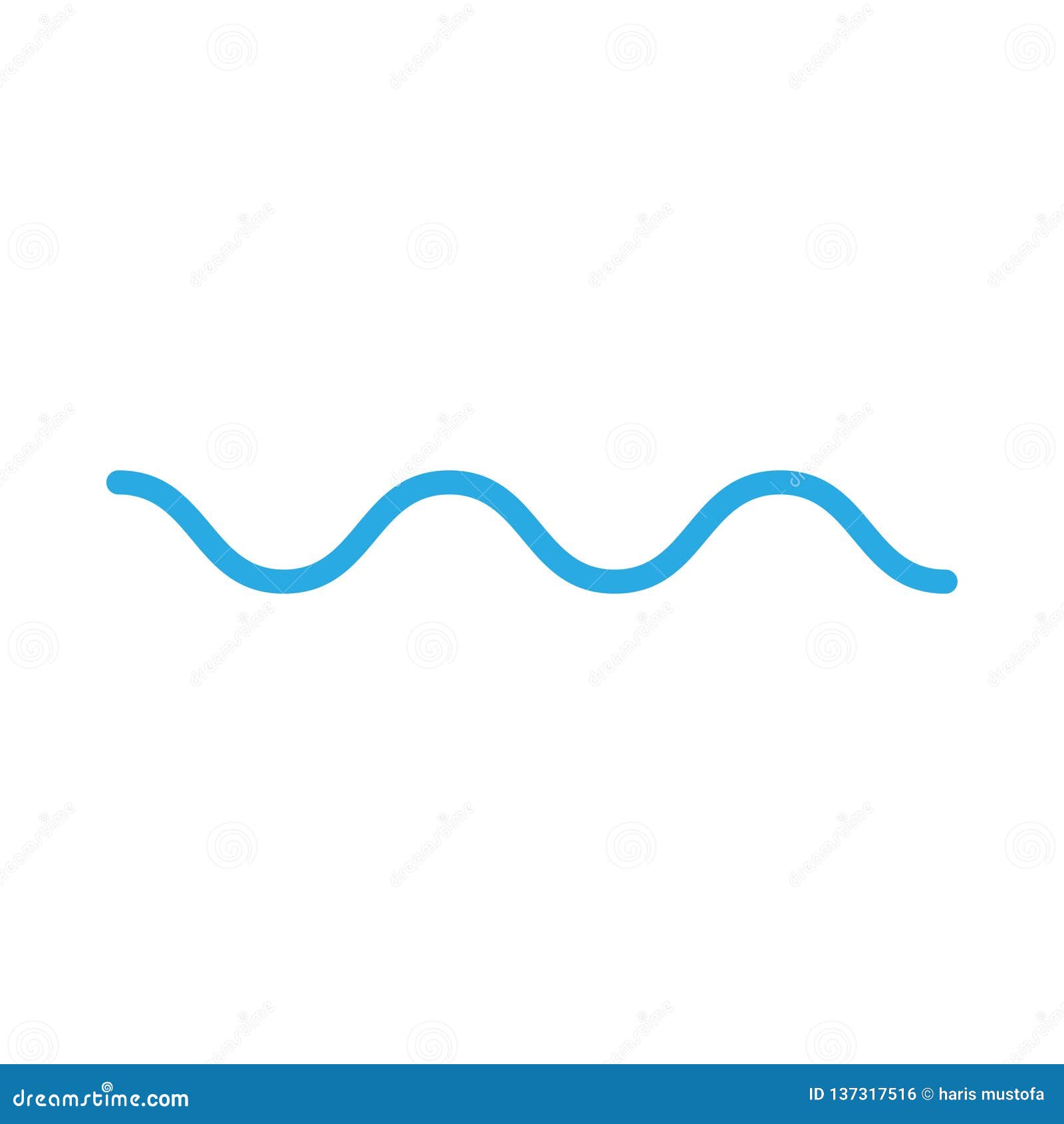 Water Surface Icon Graphic Design Template Vector Stock Vector ...