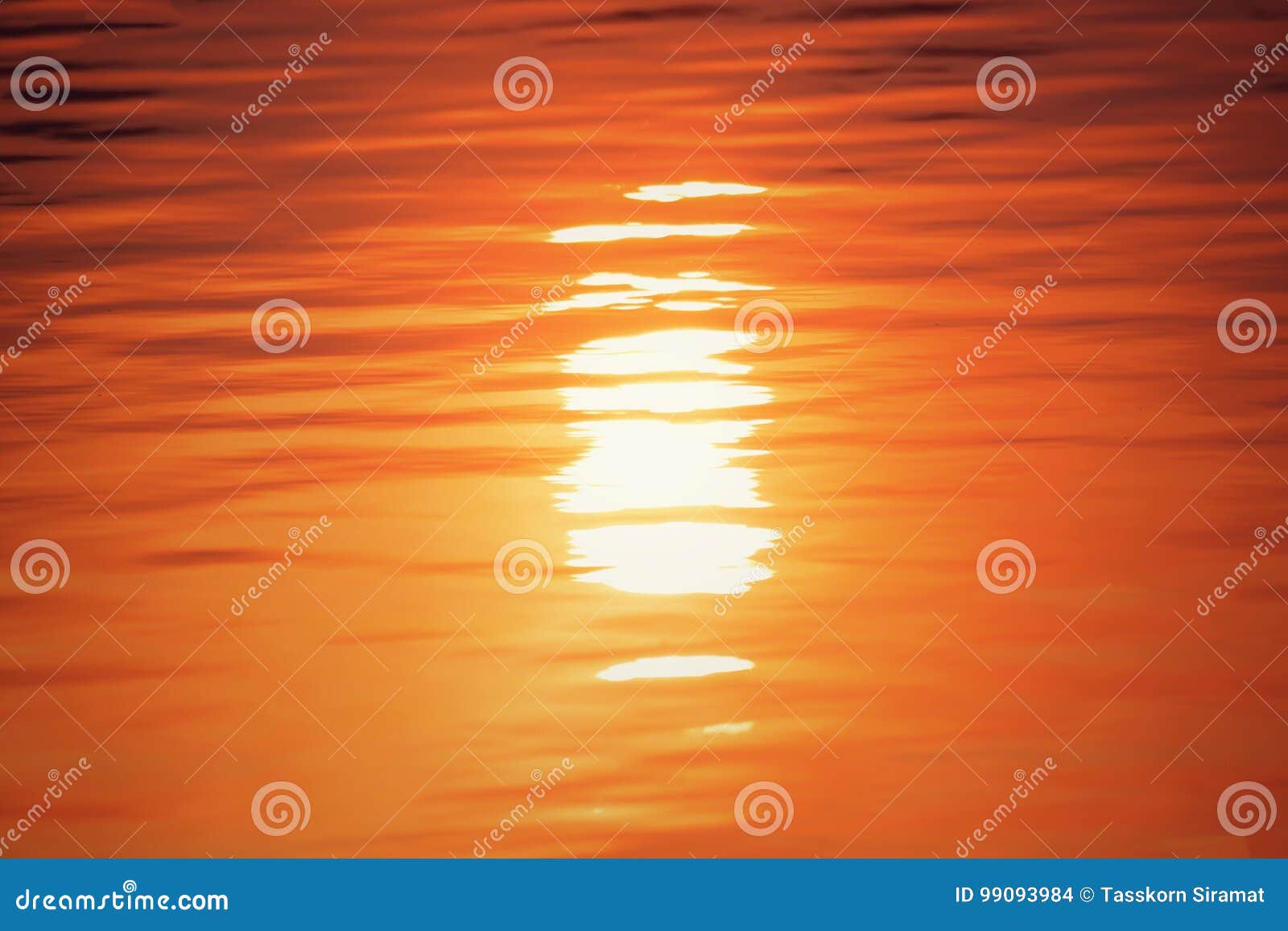 Water Surface in the Light of the Setting Sun Stock Photo - Image of ...
