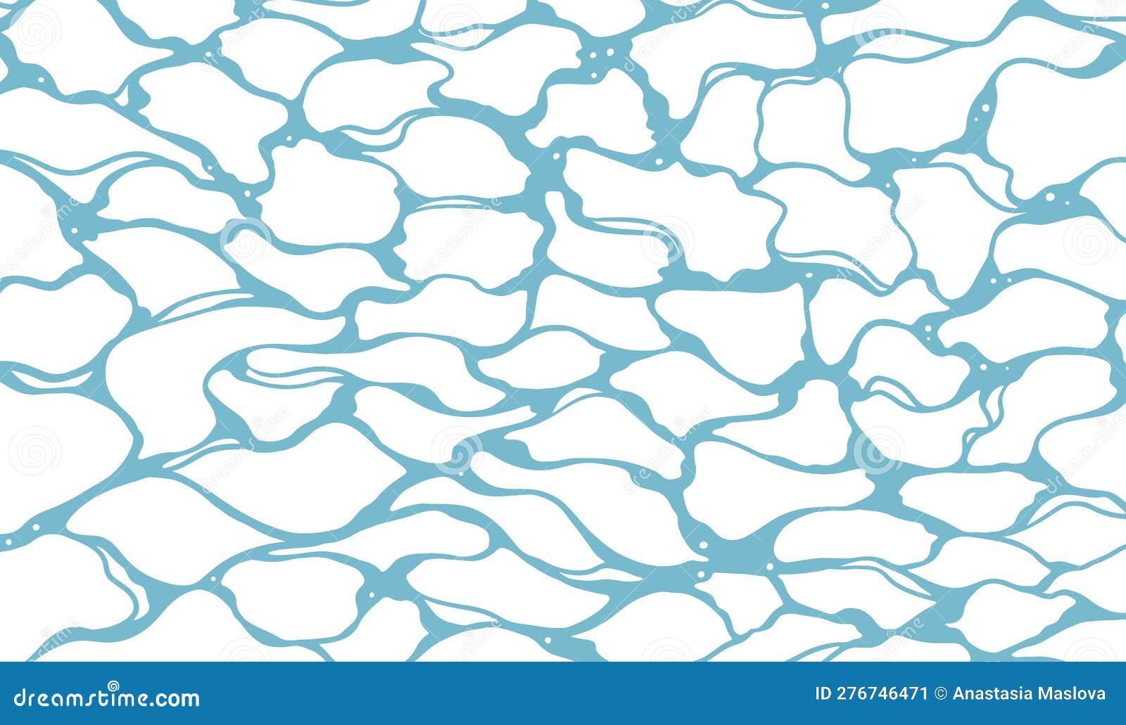 Water Surface Pattern Vector Illustration Stock Illustration ...