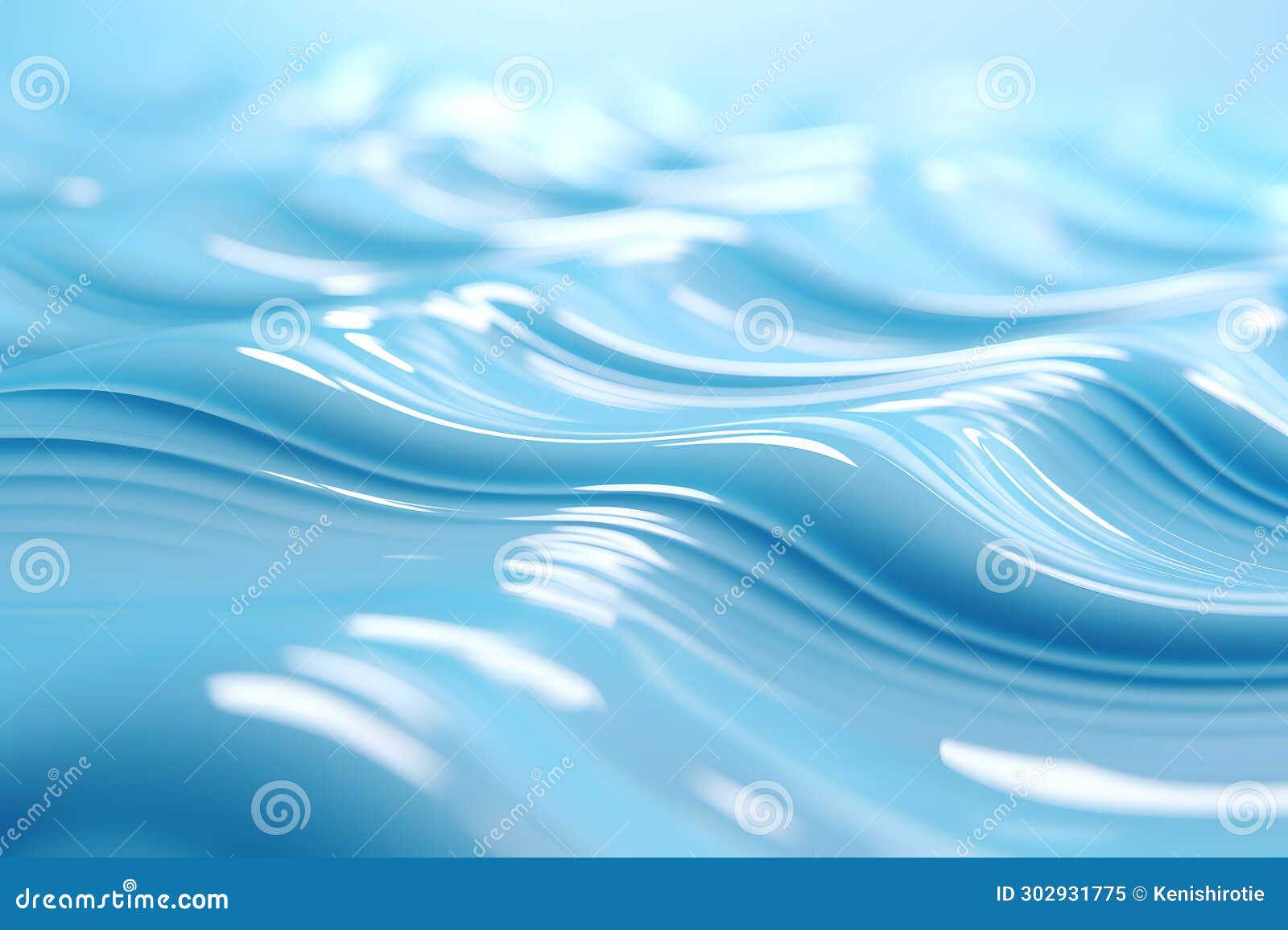 Water Surface with Rings and Ripples Background Stock Illustration ...