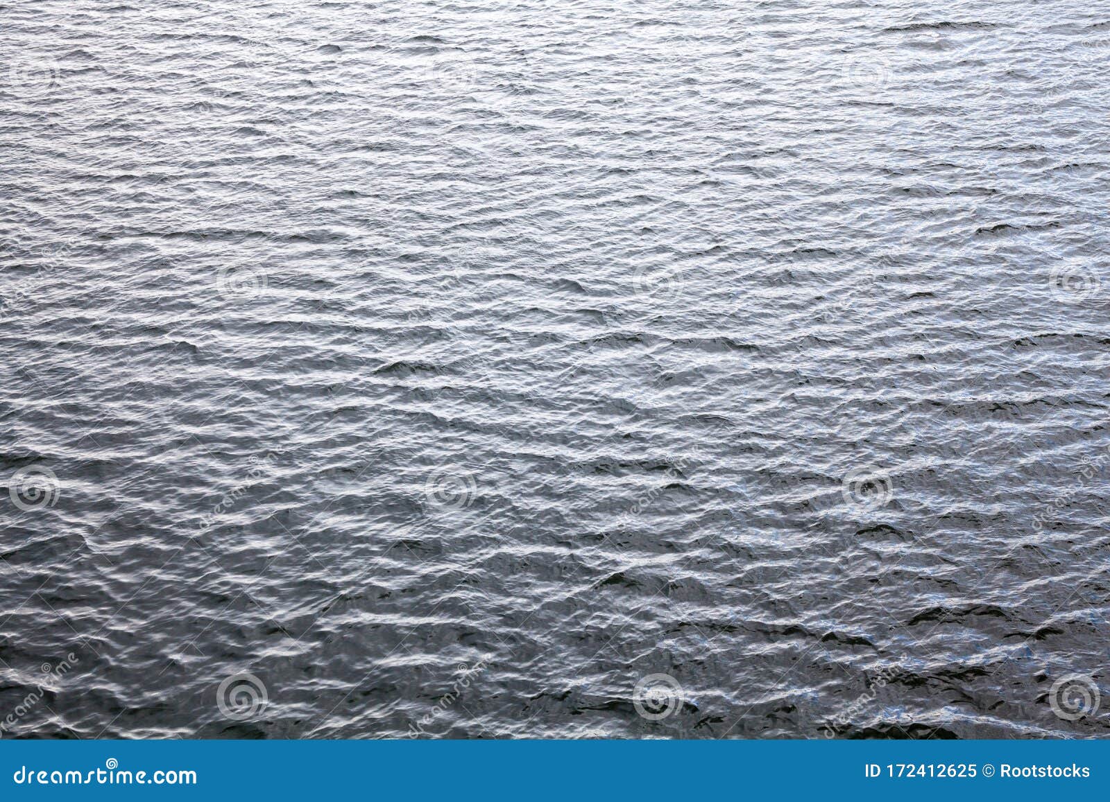 Water surface with ripples stock image. Image of ocean - 172412625
