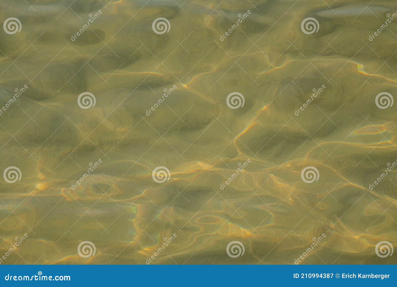 Water Surface at a Shallow Beach Stock Image - Image of abstract ...
