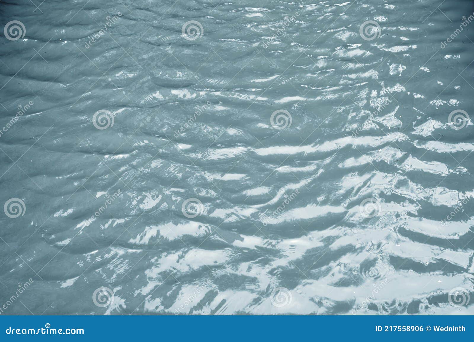 Water Surface with Ripples and Sunlight Reflections Stock Photo - Image ...