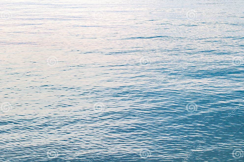 Water Surface of the Sea with Slight Waves in Day Stock Photo - Image ...