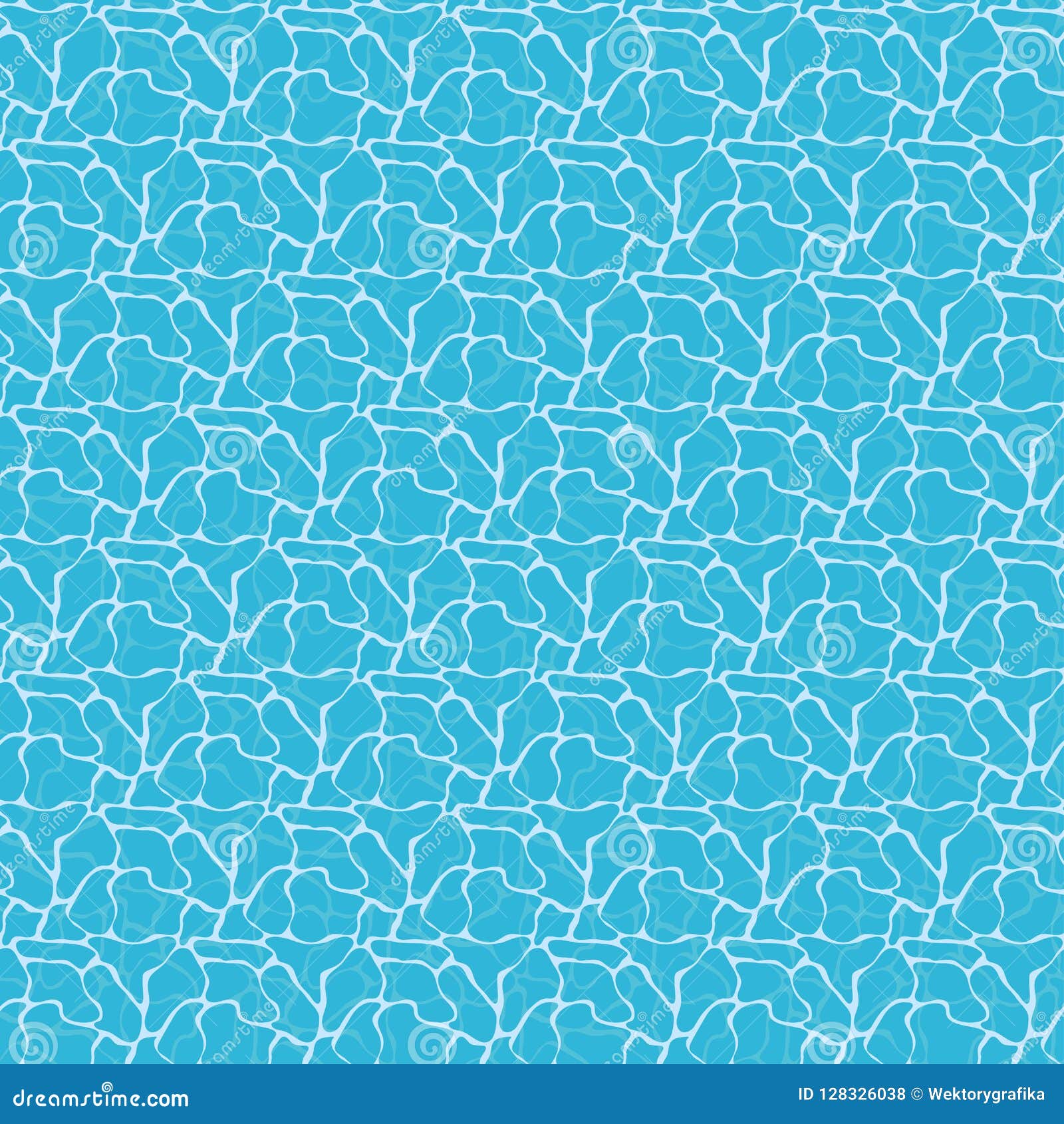 Water Surface Seamless Texture Pattern Wallpaper Design Stock Vector ...