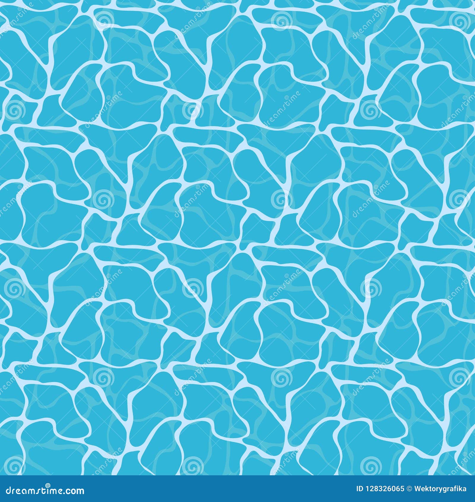 Water Surface Seamless Texture Pattern Wallpaper Design Stock Vector ...