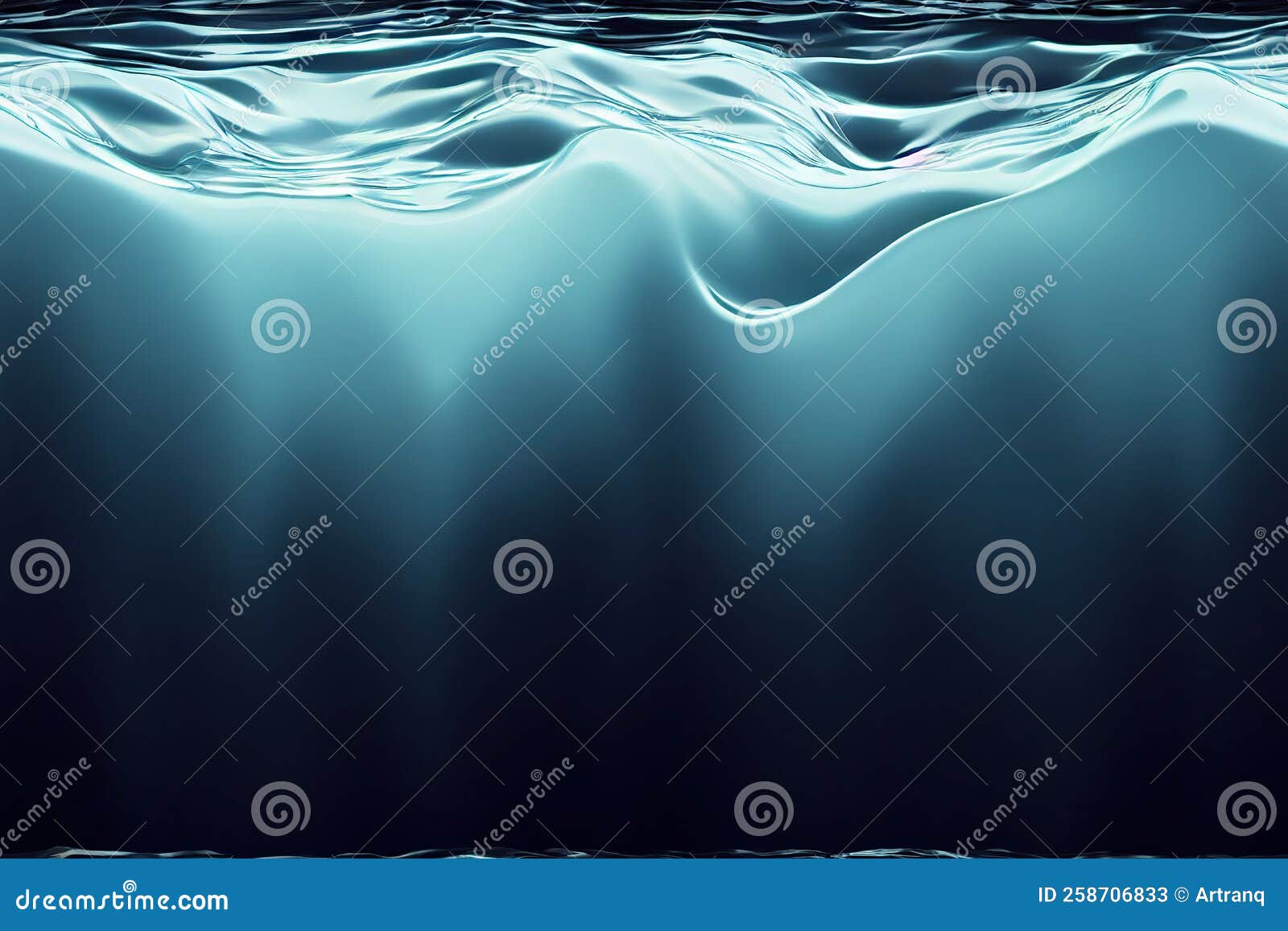 Water Surface in a Stream Seamless Liquid Texture Stock Illustration ...