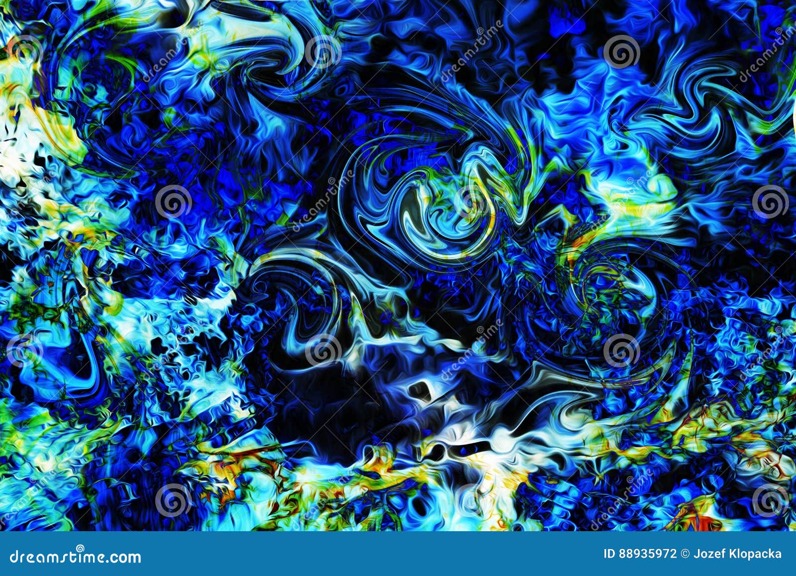 Water Surface Structure, Graphic Design, Computer Graphic. Stock ...