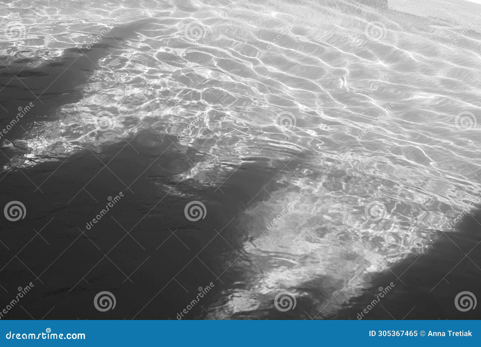 Water Surface in Sunlight, Waves, Splashes, Water Glare. Natural ...