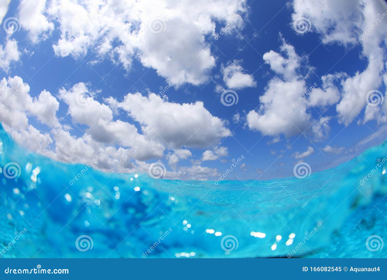 Water Surface and Sunny Sky Stock Image - Image of sporting, aruba ...