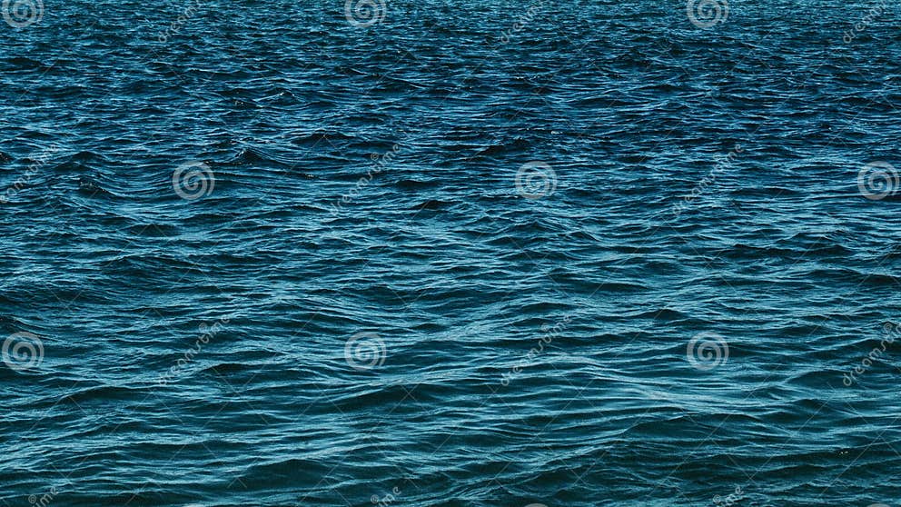 Water Surface Texture, Lake or Ocean Surface Stock Image - Image of ...