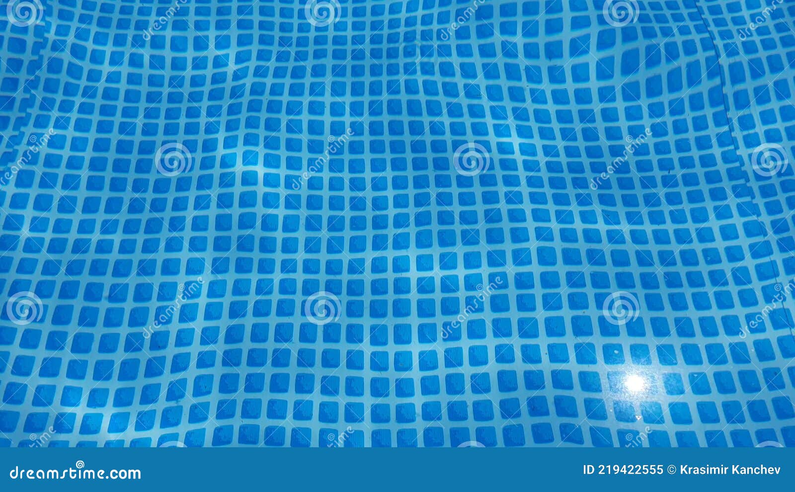 Water Surface Texture with Looping Clean Swimming Pool Ripples and ...