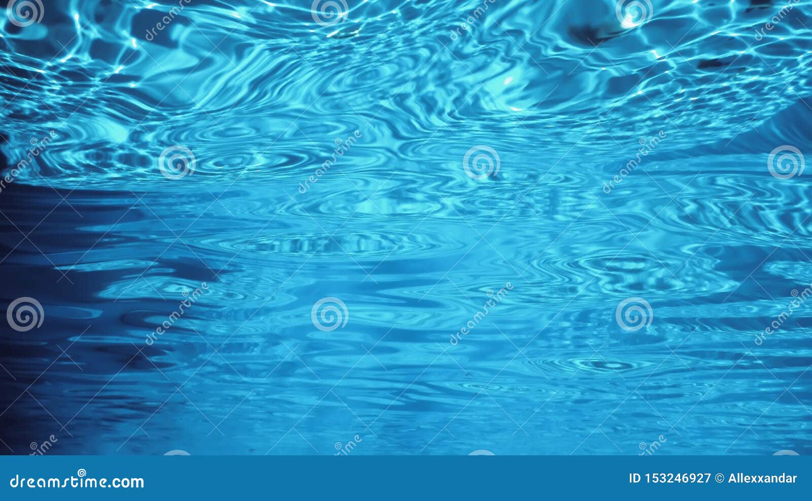 Water Surface Underwater, Swimming Pool Surface Water Background Stock ...
