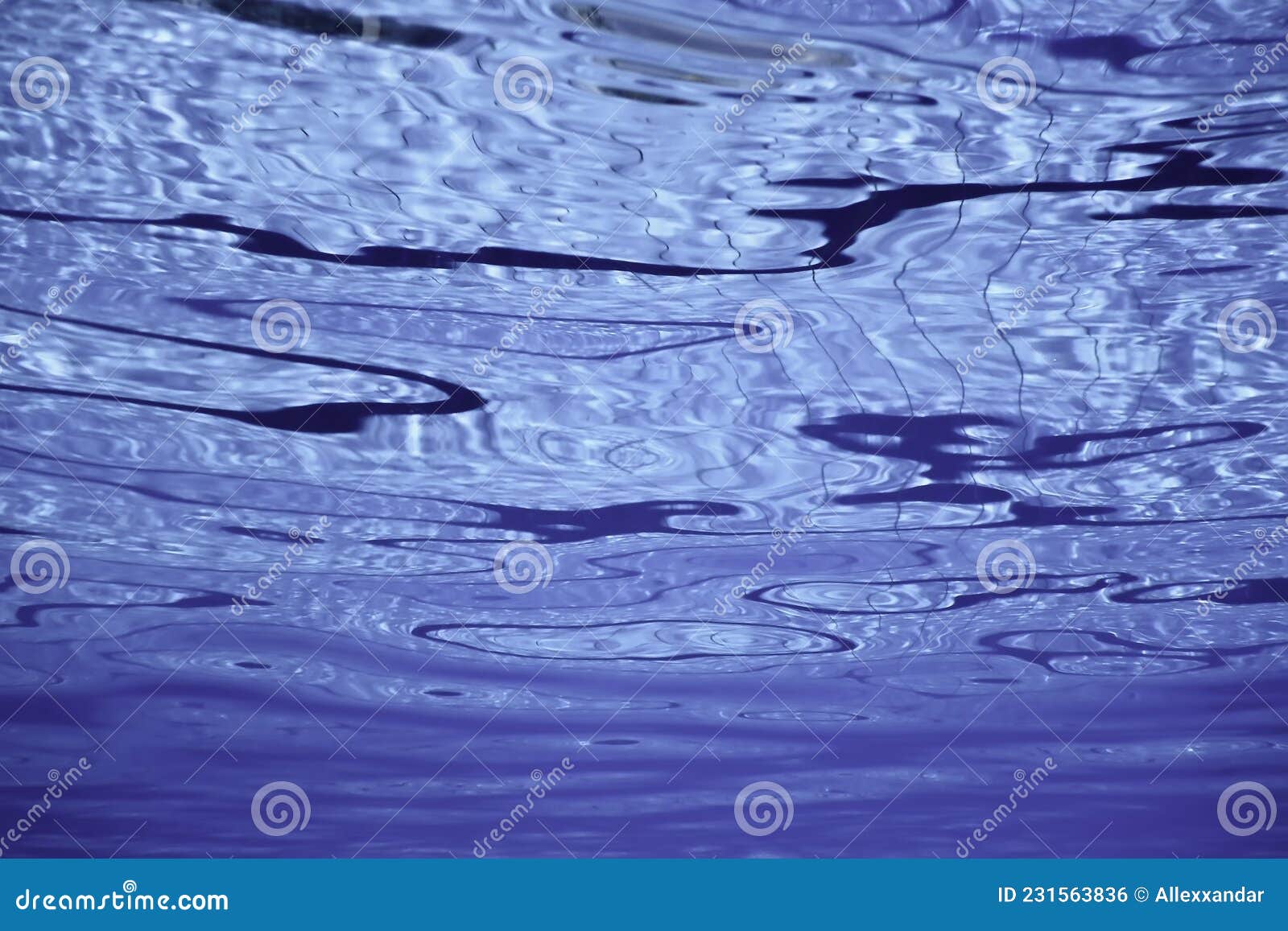 Water Surface Underwater, Swimming Pool Surface Stock Photo - Image of ...