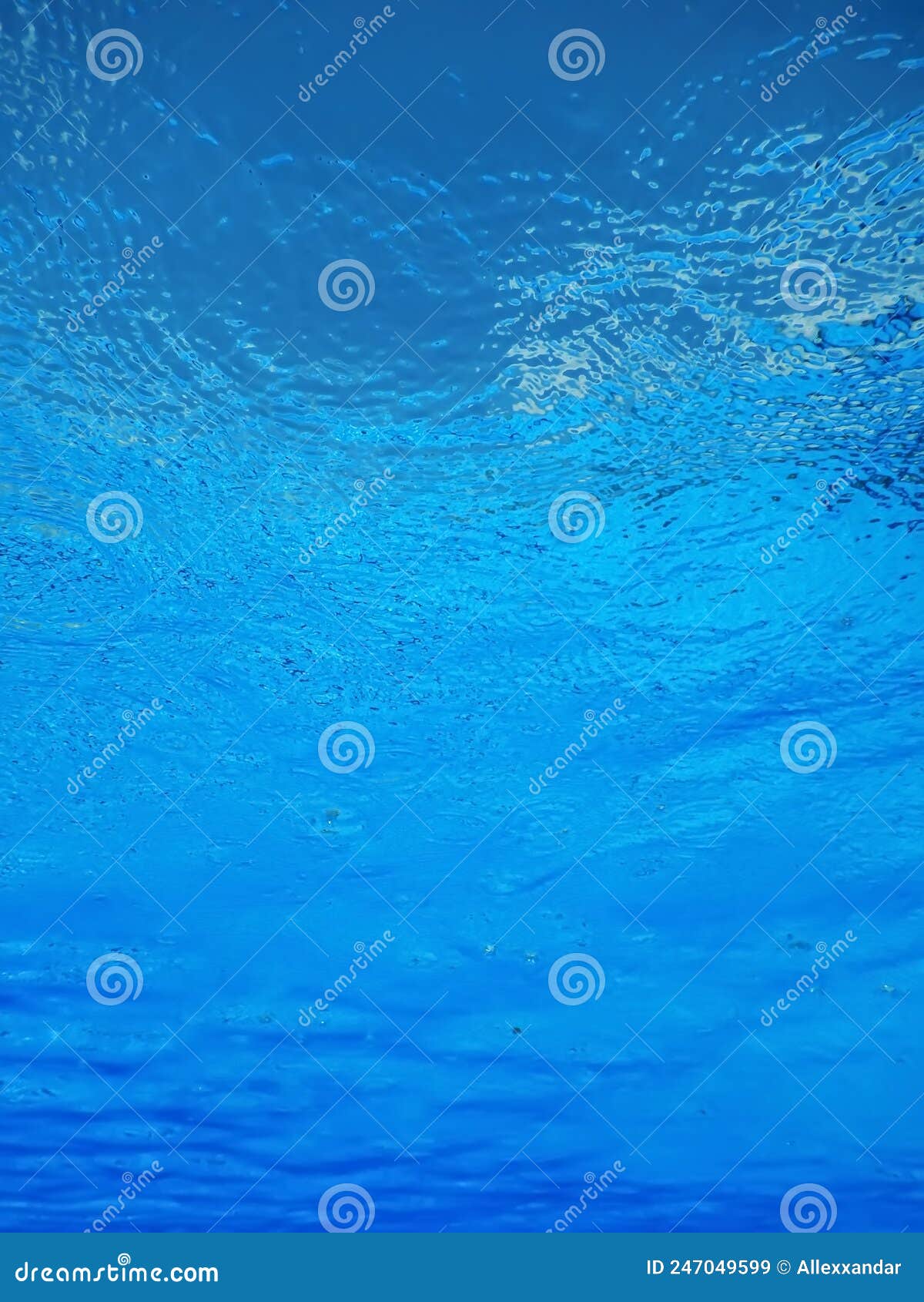 Water Surface Underwater, Swimming Pool Surface Stock Image - Image of ...