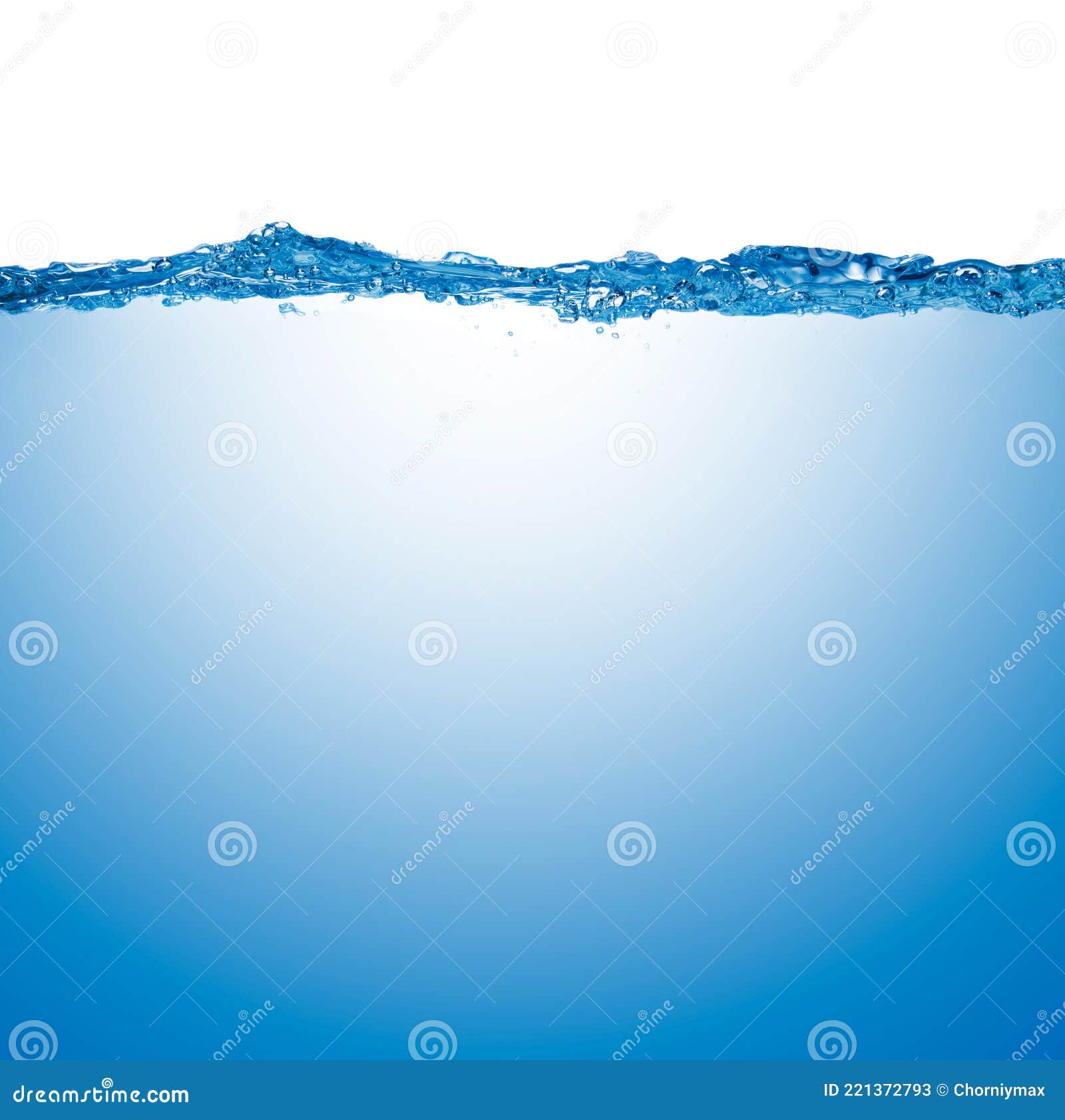 Water Surface Isolated on White Background Stock Image - Image of ...