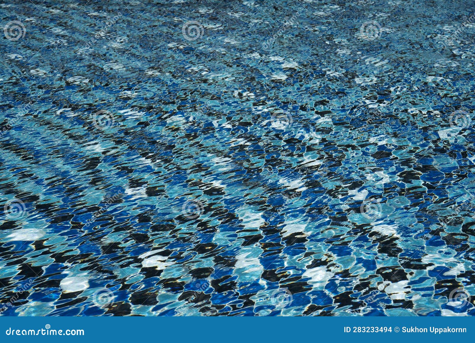 Water surface with waves stock photo. Image of design - 283233494