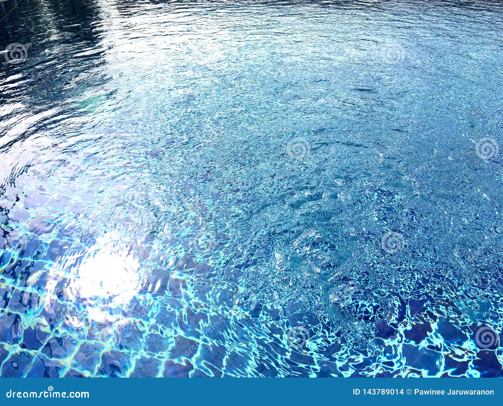 Water Surface Waving Movement Texture Pattern in Infinity Pool. Stock ...