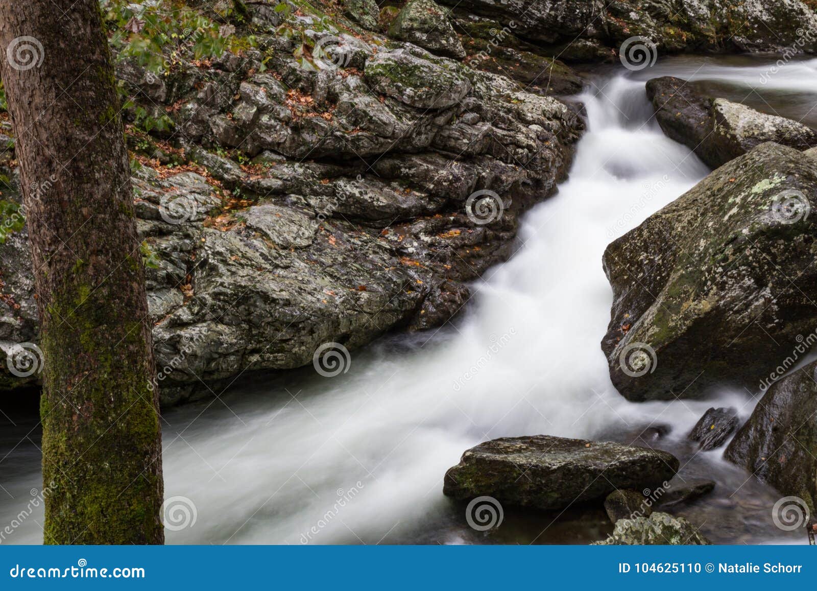 Narrow Passageway Running Through An Urban Backstreet With Street Art ...