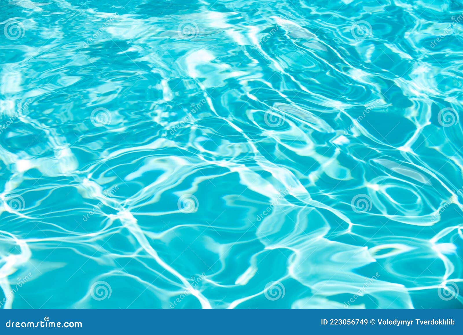 Water in Swimming Pool, Background with High Resolution. Wave Abstract ...
