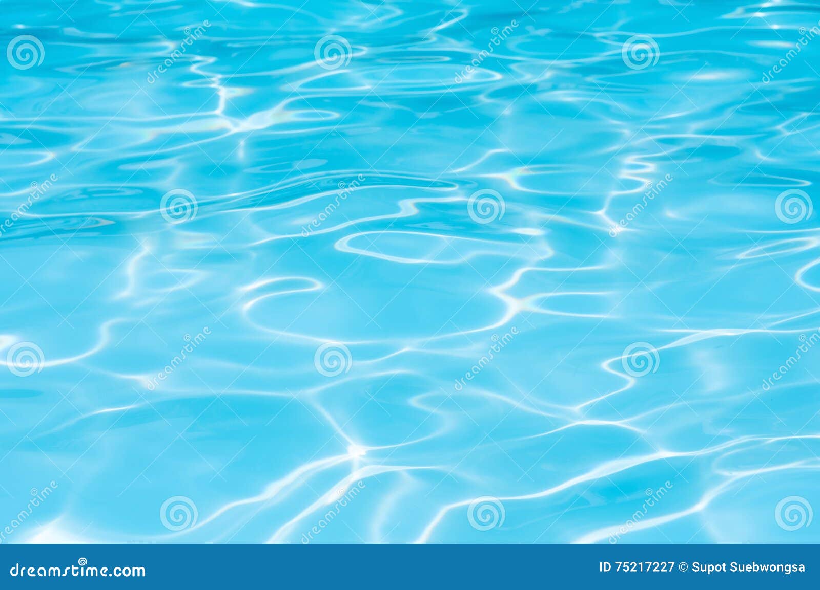 Water in Swimming Pool with Sun Reflection Stock Image - Image of ...