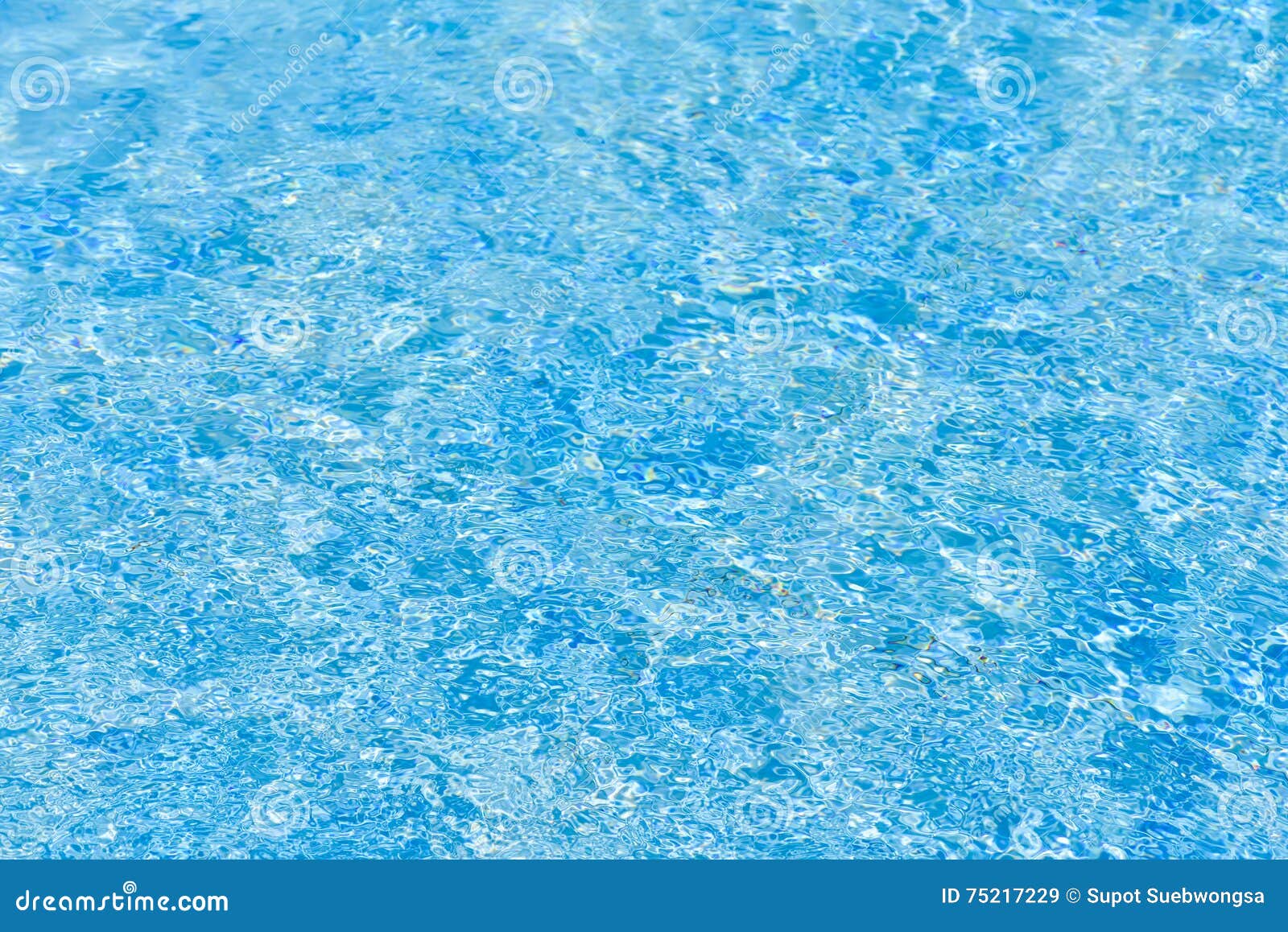 Water in Swimming Pool with Sun Reflection Stock Image - Image of clear ...