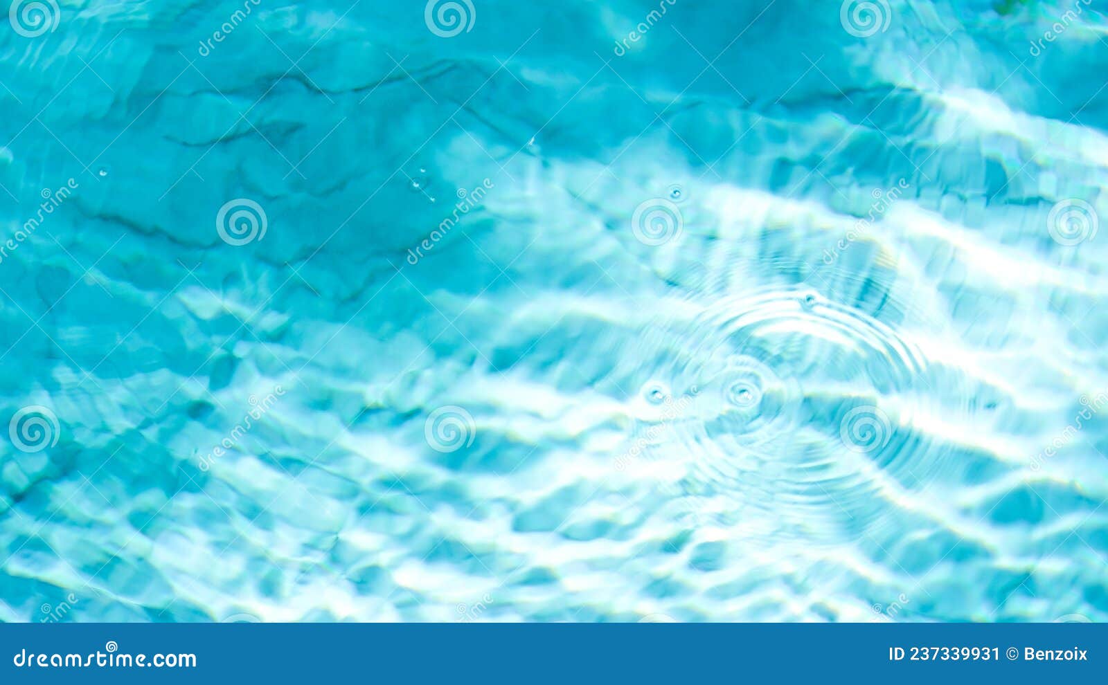 Water Swimming Pool Texture and Surface Water on Pool, Reflection Blue ...