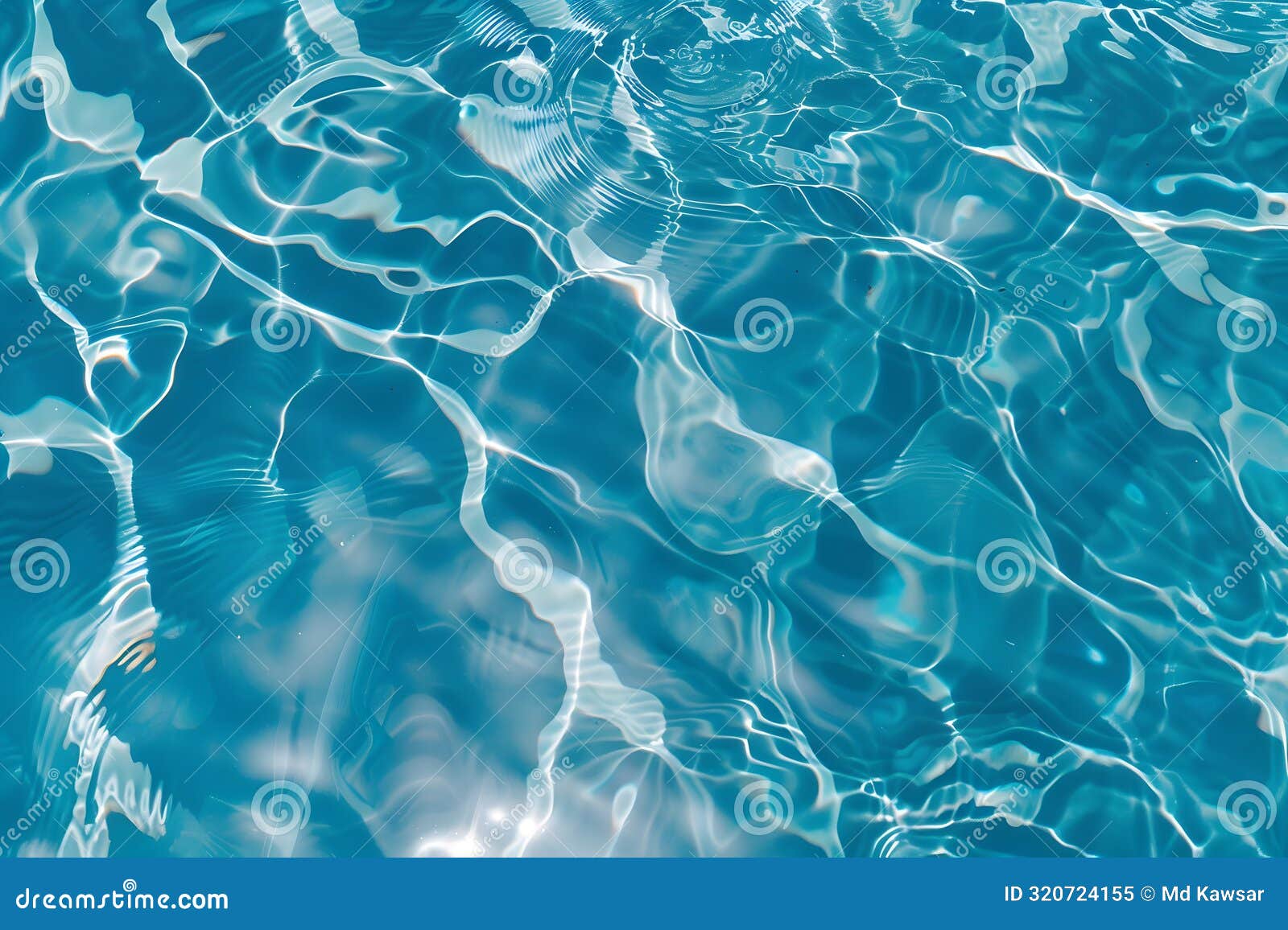 Blue Swimming Pool Water Texture Top View Stock Illustration ...