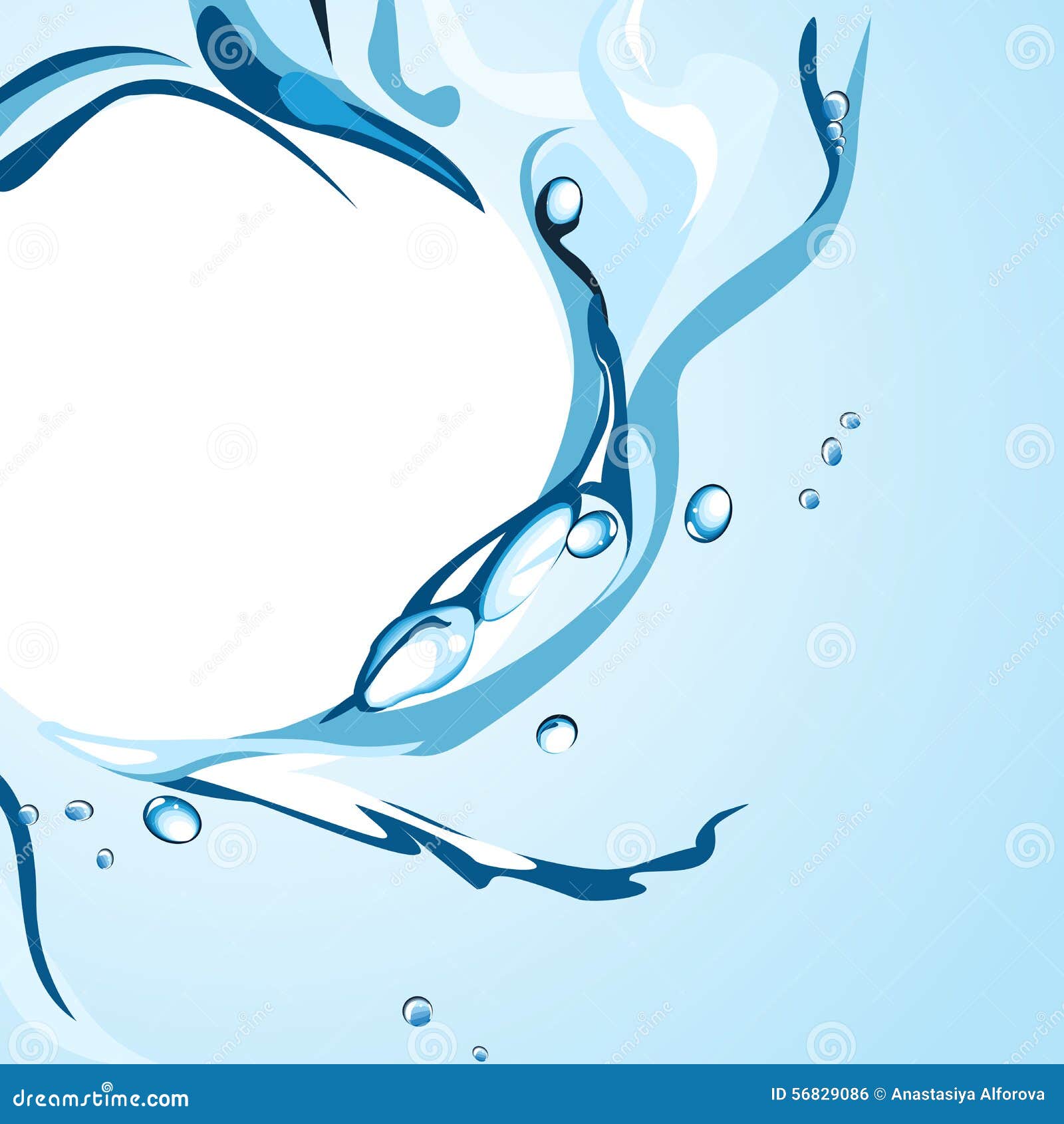 Water swirl stock vector. Illustration of funnel, drawing - 56829086