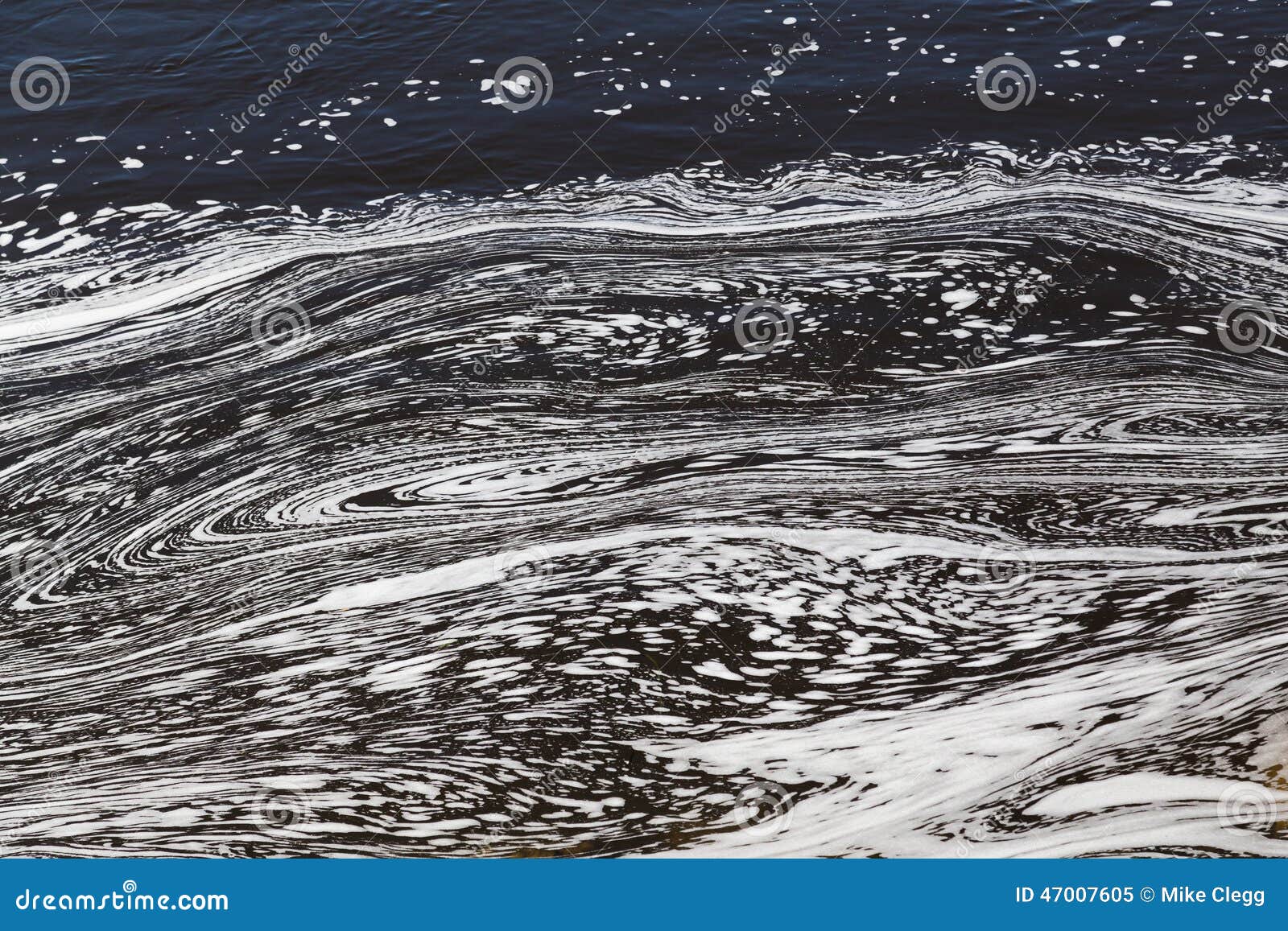 Water with Swirly Patterns stock image. Image of common - 47007605