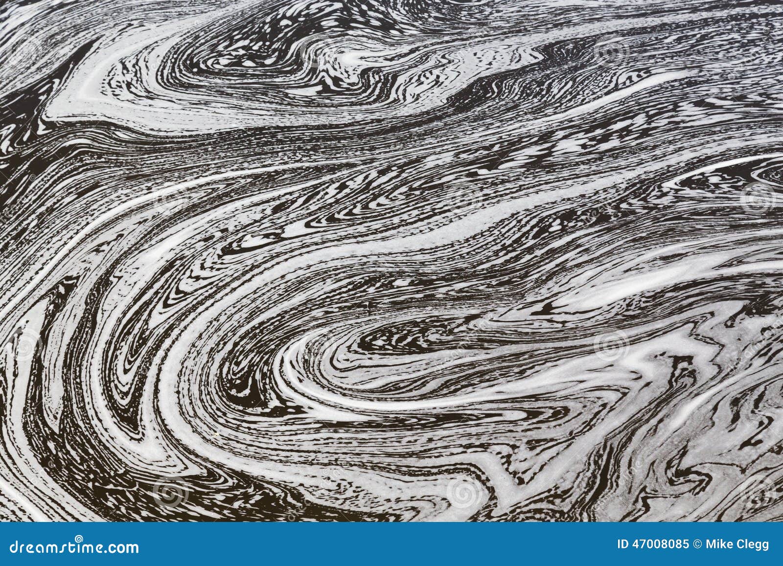 Water with Swirly Patterns stock image. Image of pond - 47008085