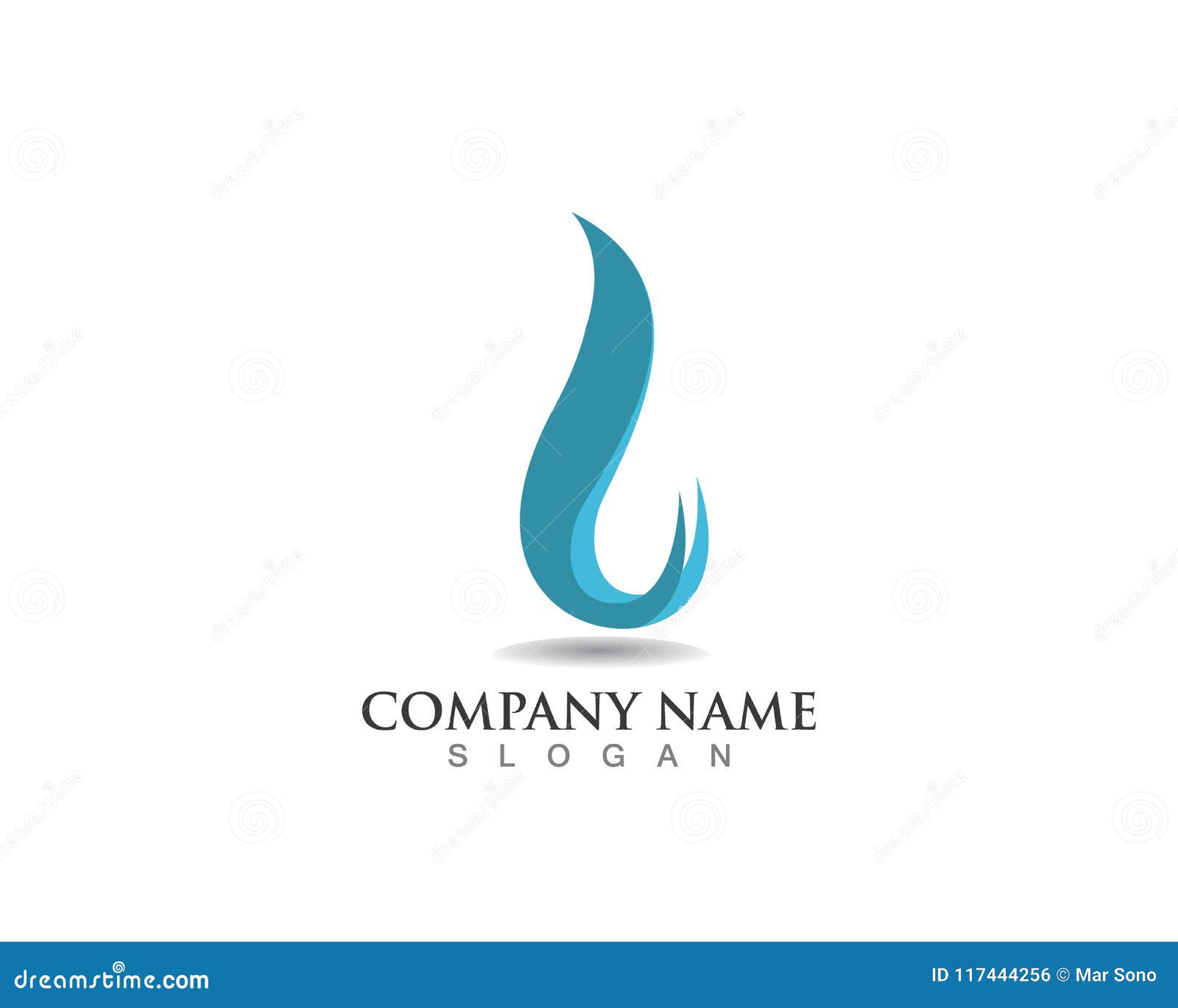 Water Symbol Icon Logo Template Vector Stock Vector - Illustration of ...