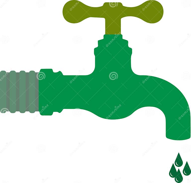 Water Tab Icon Vector Water Drop from Tab Stock Vector - Illustration ...