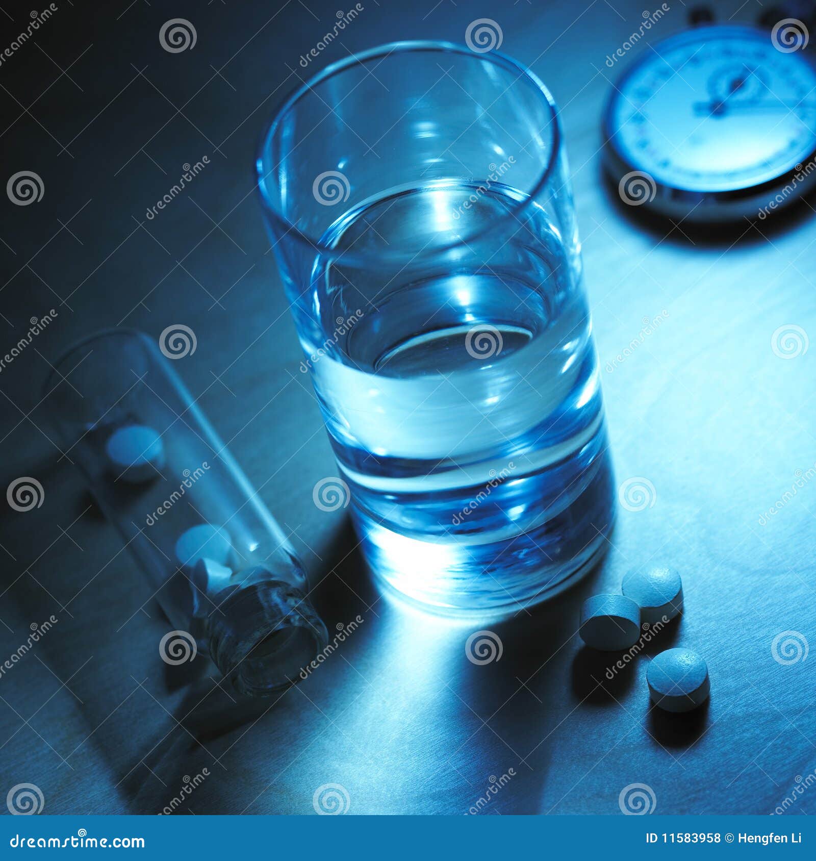 Water and tablets stock photo. Image of healthcare, liquid - 11583958
